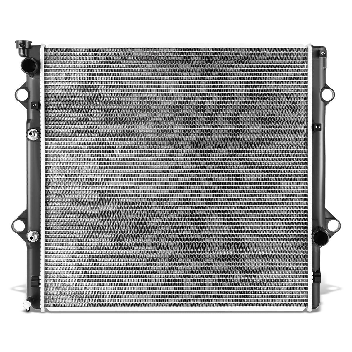 DNA Motoring OE Style Aluminum Core Racing Radiator 13210 for 10-18 ...