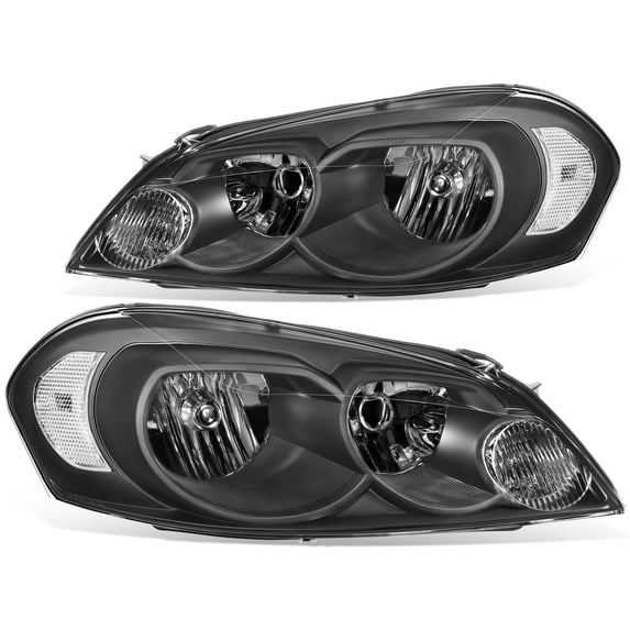 DNA Motoring For 2006-2016 Chevy Impala Monte Carlo Black Clear ...