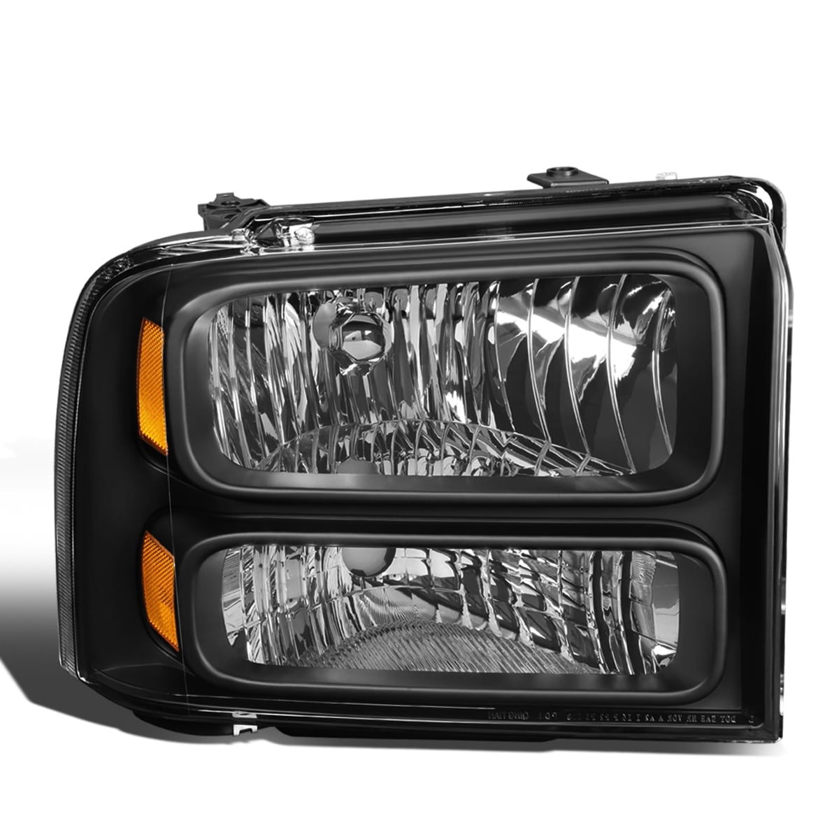 DNA Motoring Factory Style Headlight Lamp Assembly for 2005-2007 F250 ...