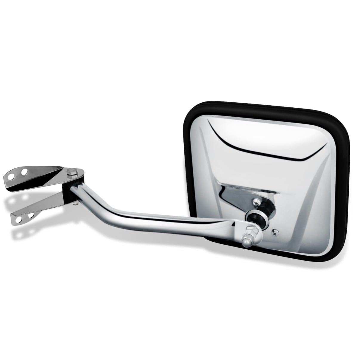 DNA Motoring Manual Driver Left Side Mirror for 1960-1983 Jeep CJ5 CJ6 ...