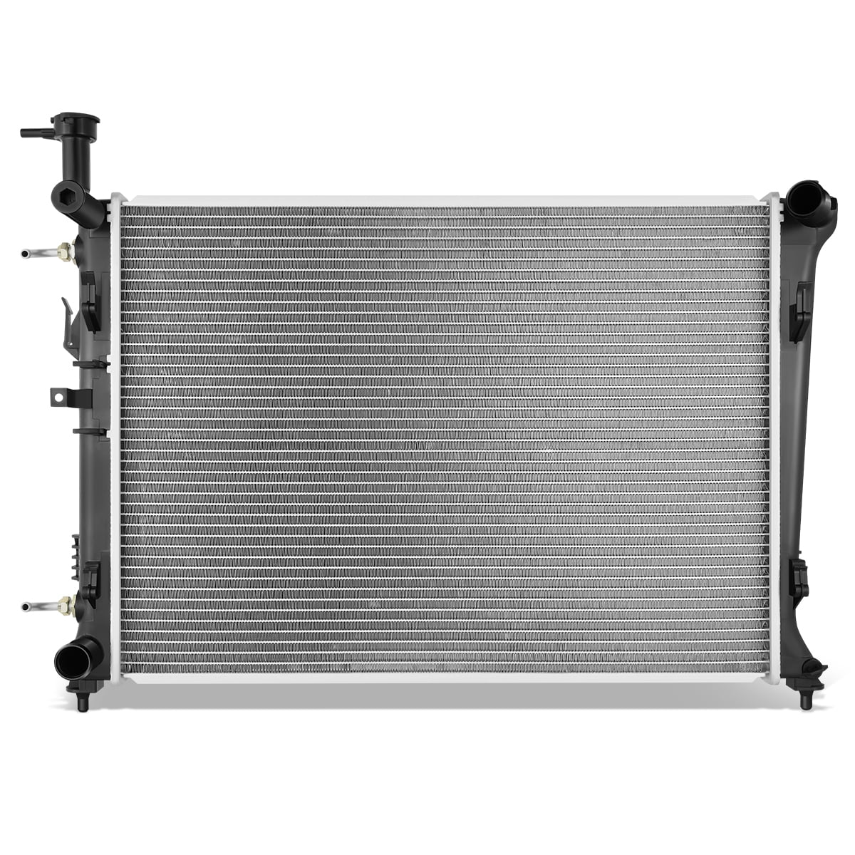 DNA Motoring OEM-RA-13132 Aluminum Radiator For 2010-2013 Kia Forte ...