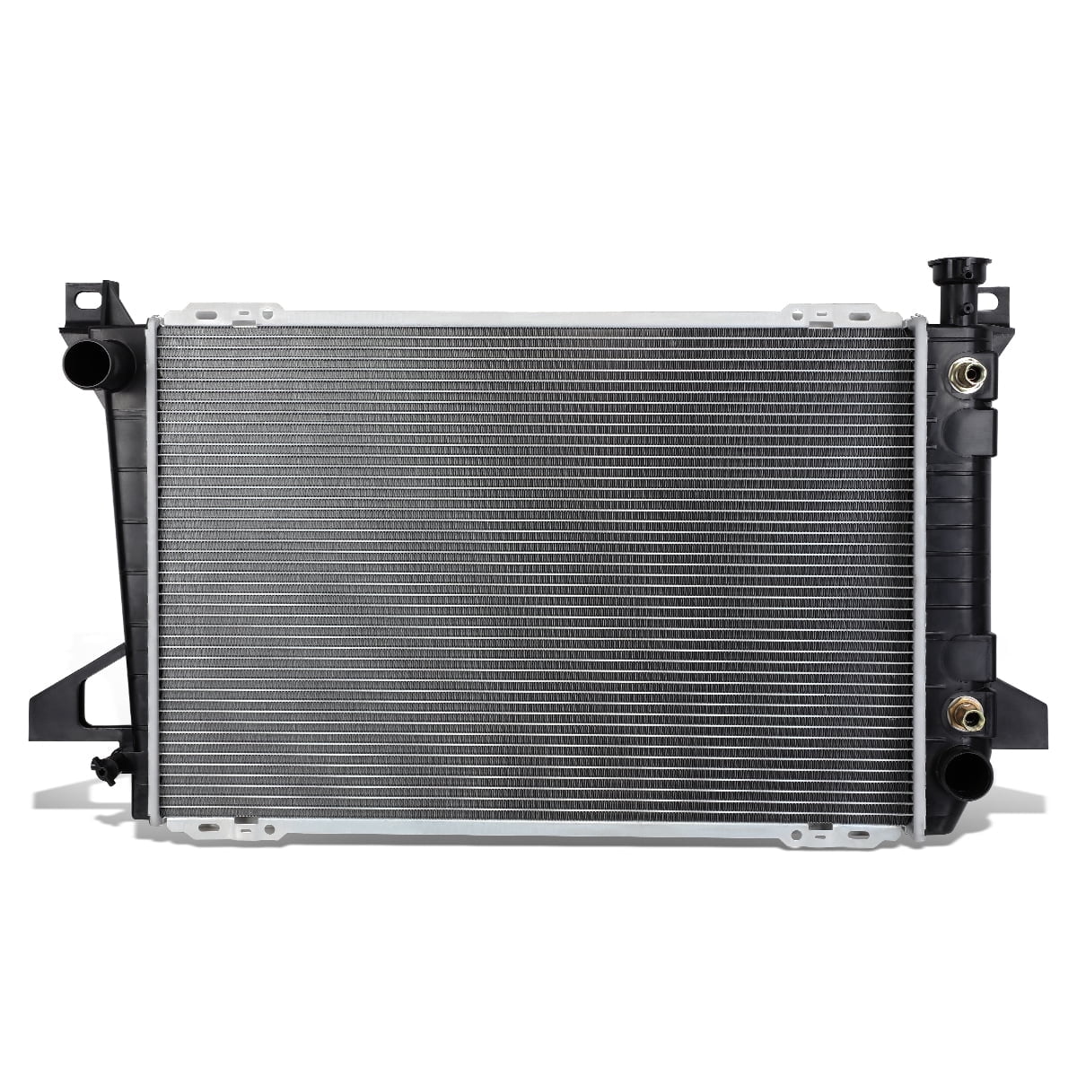 DNA Motoring Aluminum Radiator for 1985-1996 Ford F150/F250/F350/Bronco ...