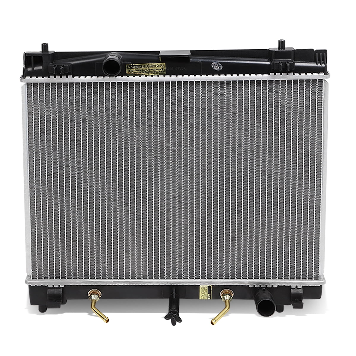 DNA Motoring OEM-RA-2890 Aluminum Radiator For 2007-2017 Toyota Yaris ...