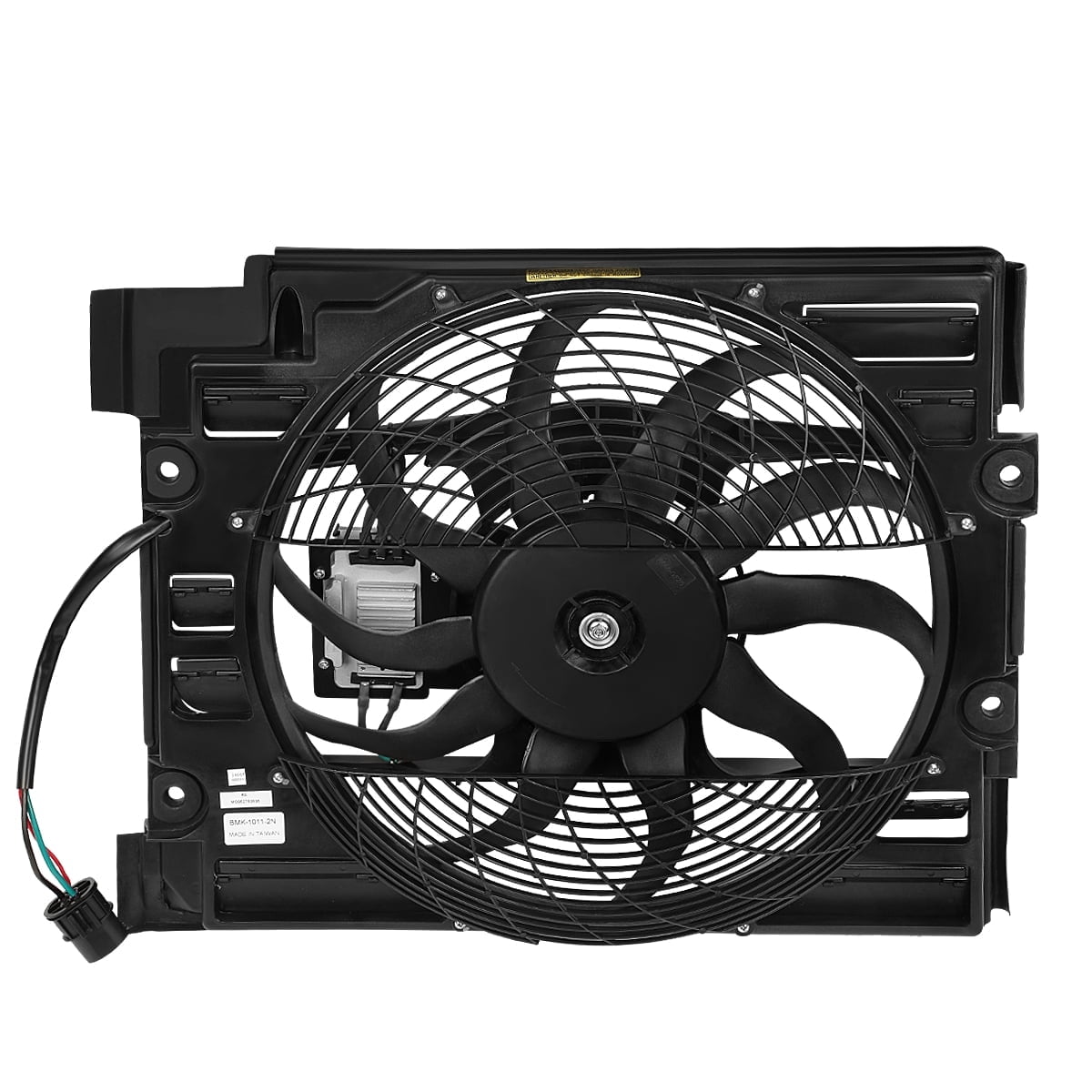 DNA Motoring AC Condenser Cooling Fan for 01-03 BMW 525i 530i 540i M5 ...
