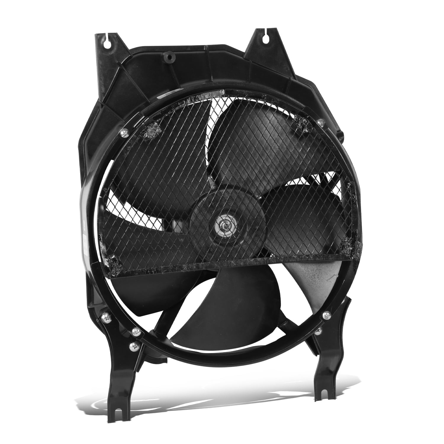 DNA Motoring A/C Condenser Cooling Fan Assembly for 1998-2002 Isuzu ...