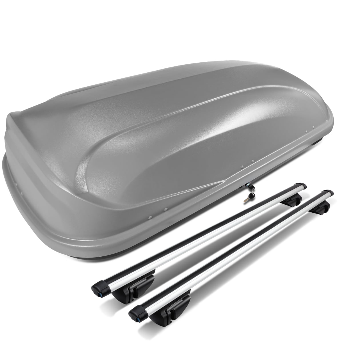 DNA Motoring PT-ZTL-8101-GY Universal 135cm Adjustable Roof Rail ...