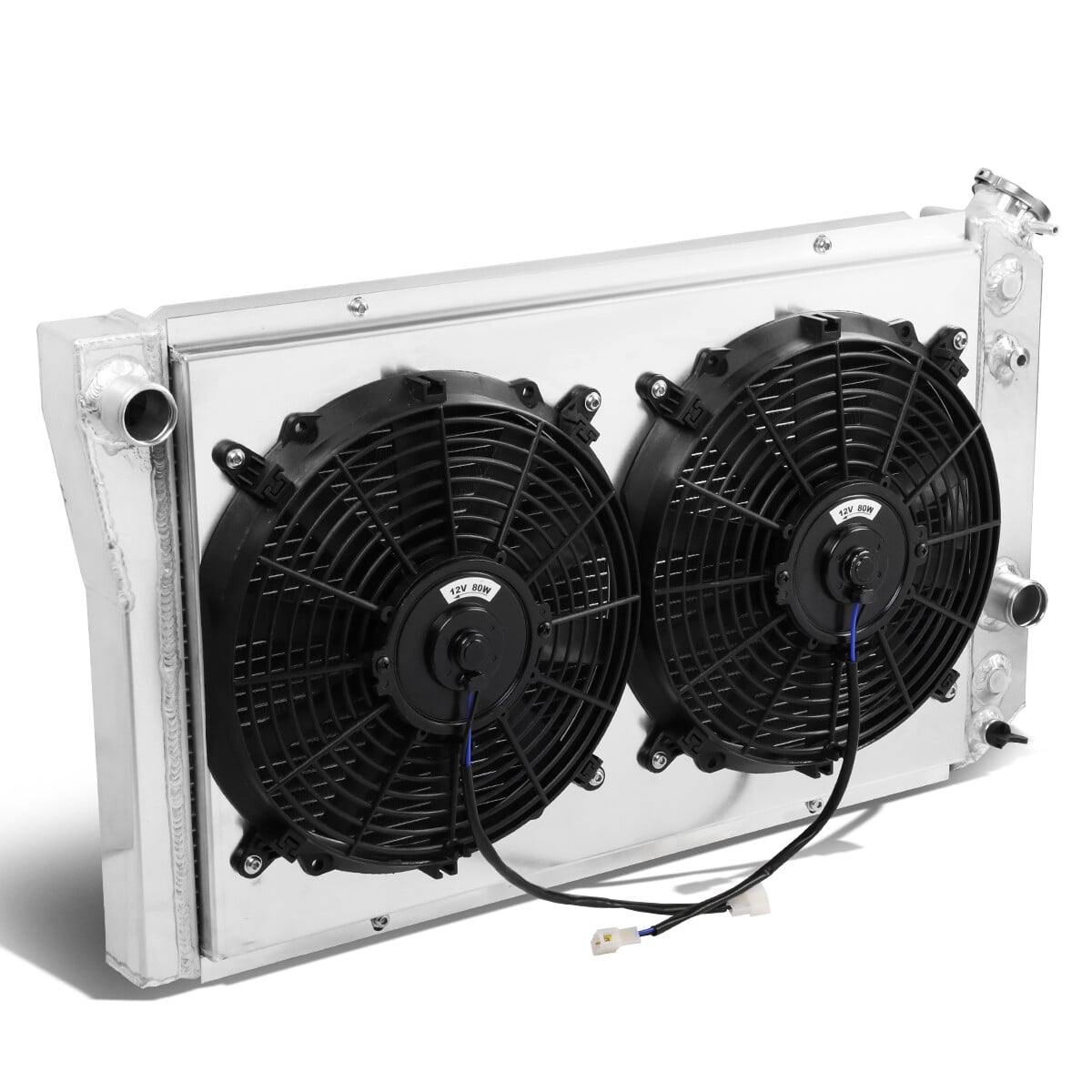 DNA Motoring Chevy Corvette Cooling Radiator 84-90 with Aluminium 3-Row ...