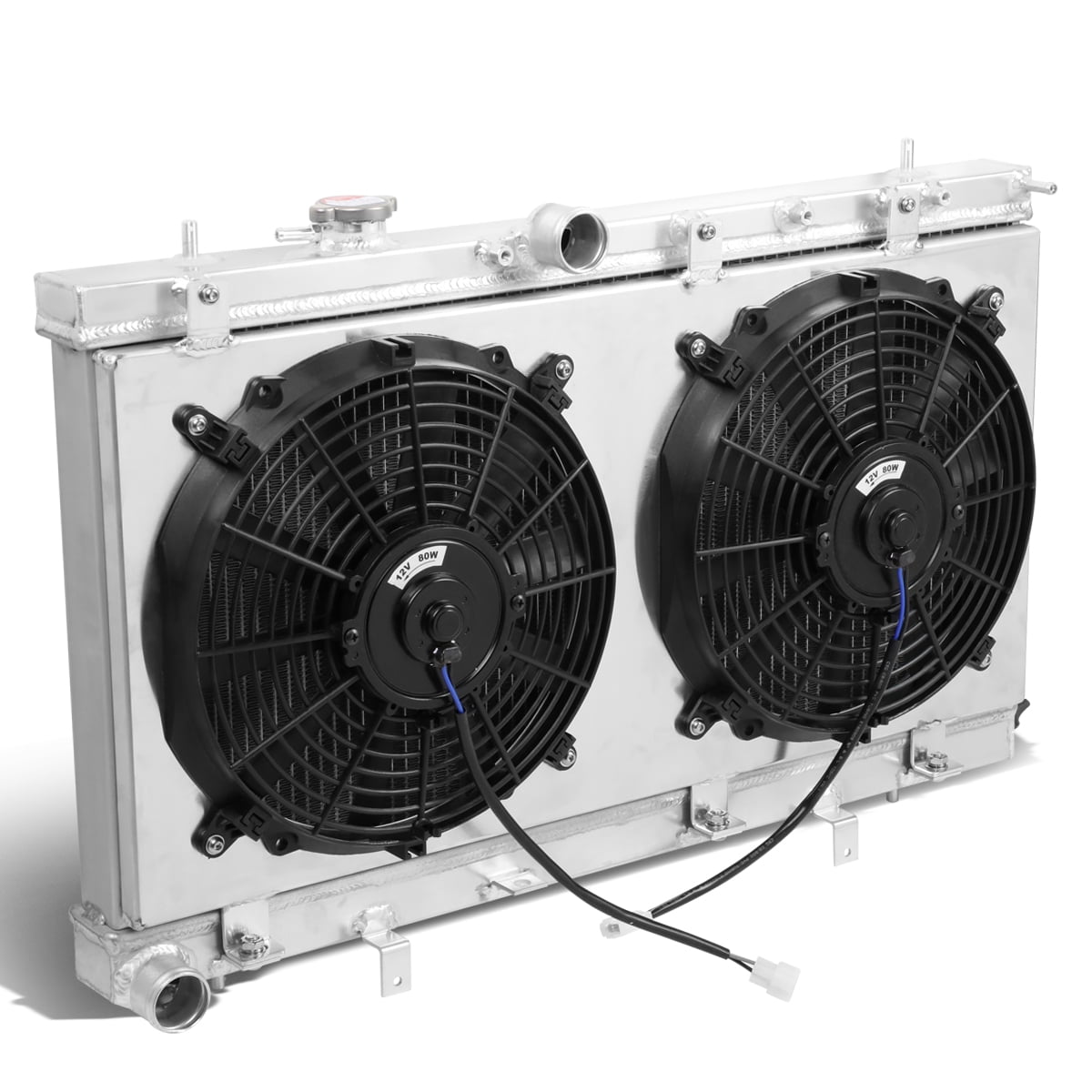 DNA Motoring Cooling Assembly for 02-07 Subaru Impreza/WRX/STI, Engine ...