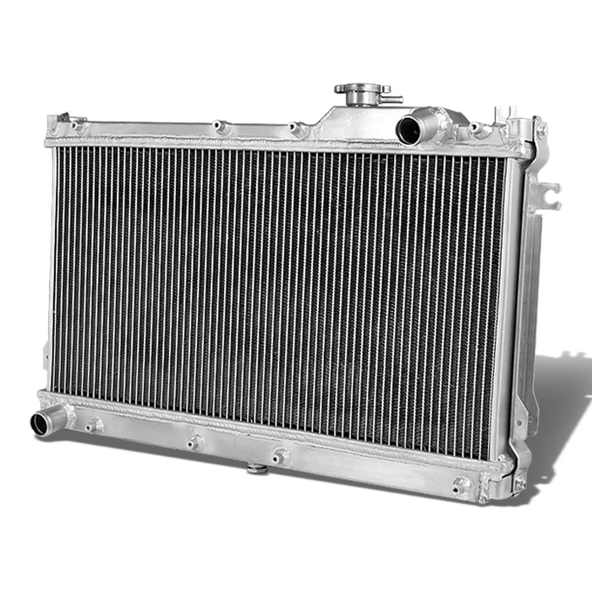 DNA Motoring OEM-RA-1140 Aluminum Radiator For 1990-1997 Mazda Miata AT ...