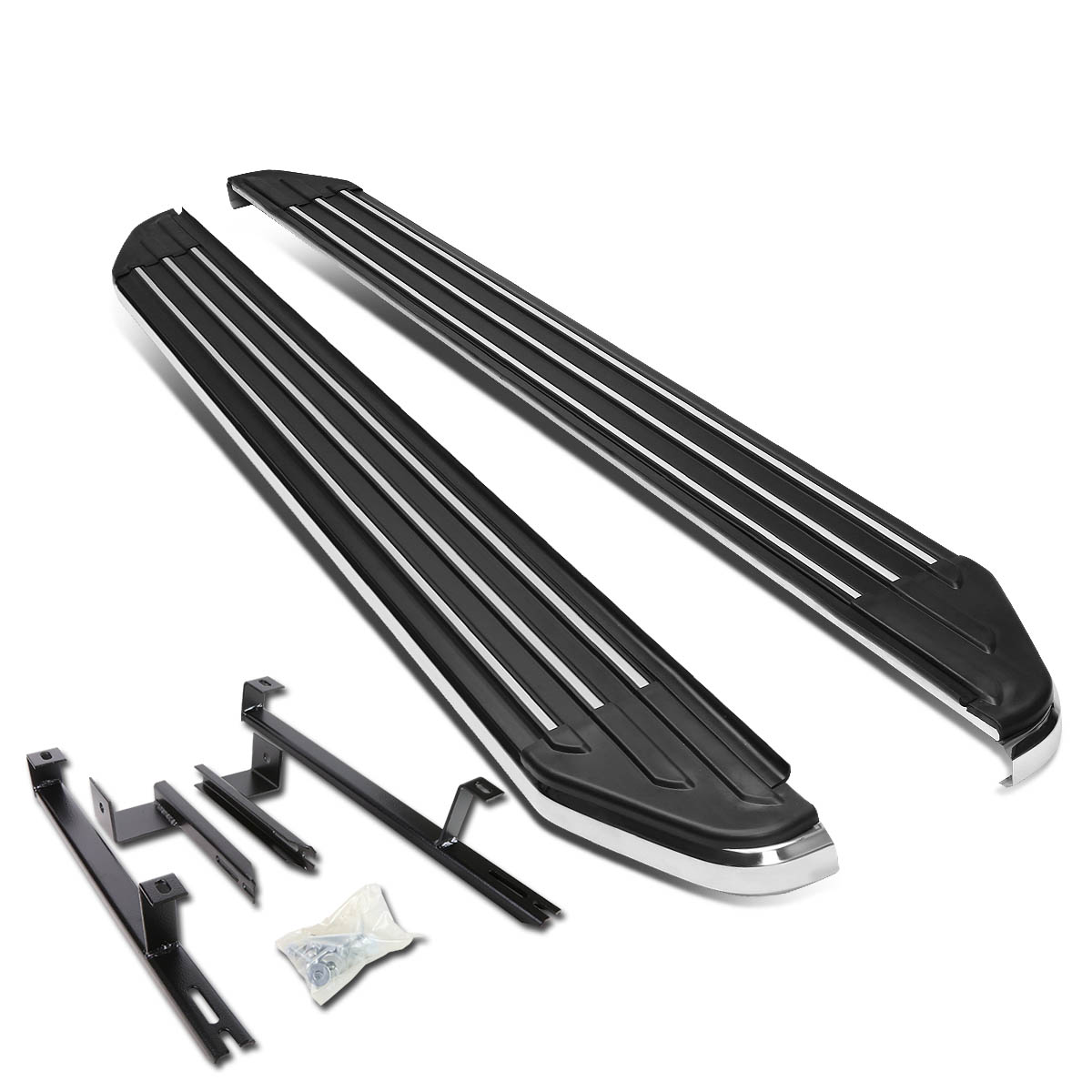 DNA Motoring RNB-805 6" ALUMINUM SIDE STEP RUNNING BOARD NERF BAR FOR ...