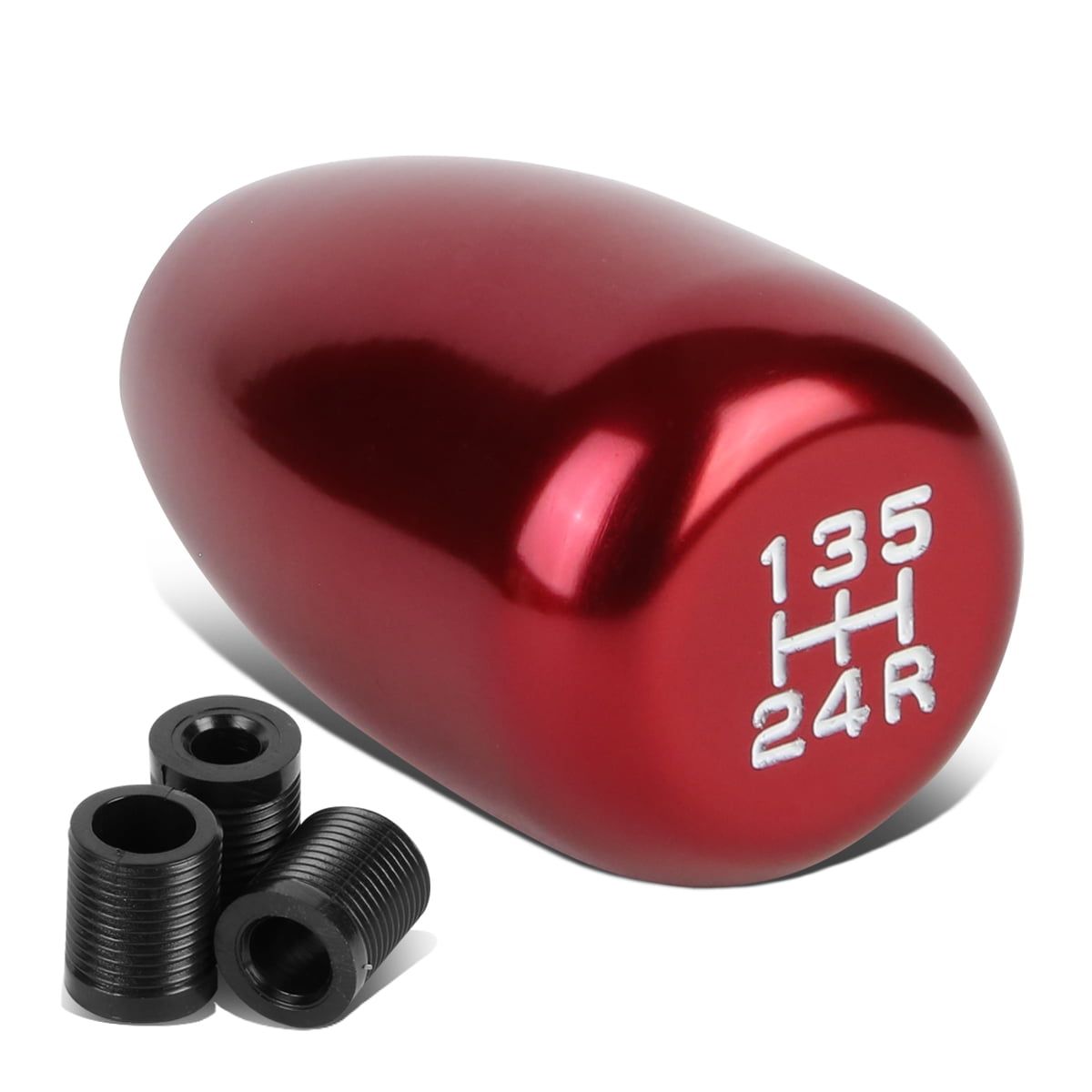 DNA Motoring SK-T88-RD Universal 5-Speed Manual Transmission Aluminum ...