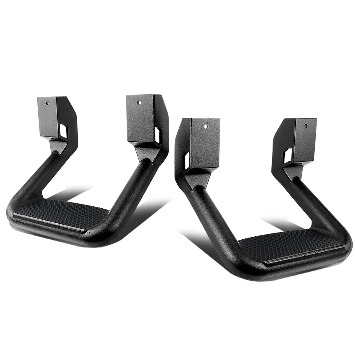 DNA Motoring Pair Black Die-Cast Aluminum Side Assist Truck Steps ...