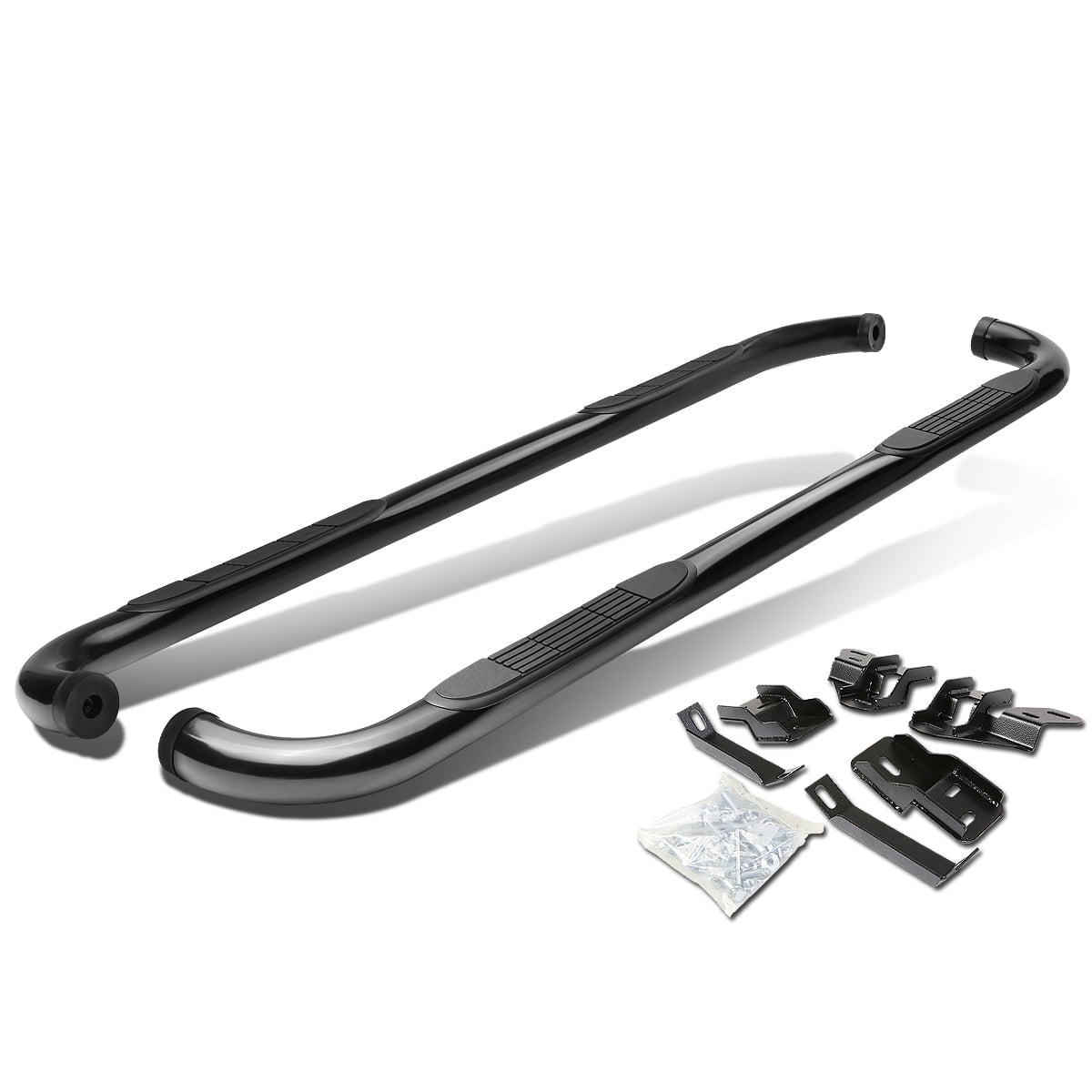 DNA Motoring 3" OD Side Step Nerf Bars Running Boards for 2009-2020 Ram ...
