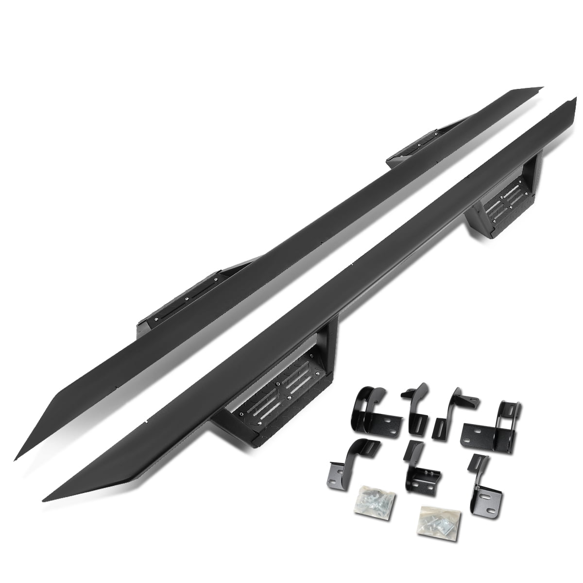 DNA Motoring STEPB-G222-021 for 2009 to 2020 Dodge Ram Truck 1500 Crew ...