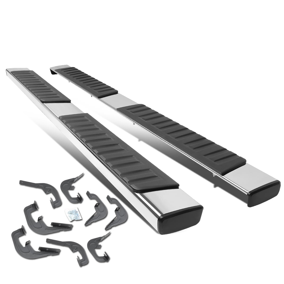 "DNA Motoring 6"" Stainless Steel Side Step for 2007-2019 Chevy ...