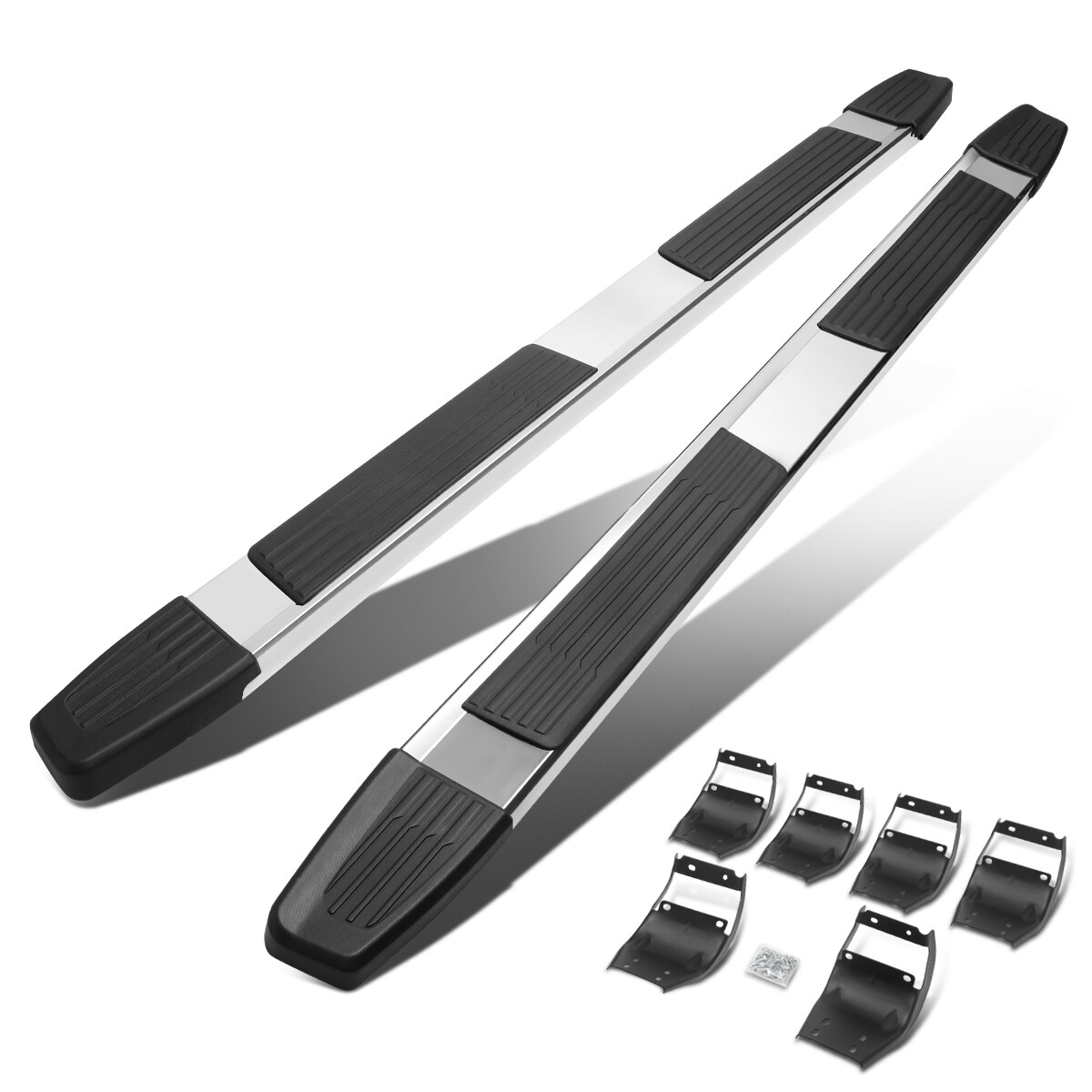 DNA Motoring STEPB-ZTL-8152-525-SS For 2015 to 2022 Ford F-150 F-250 F ...