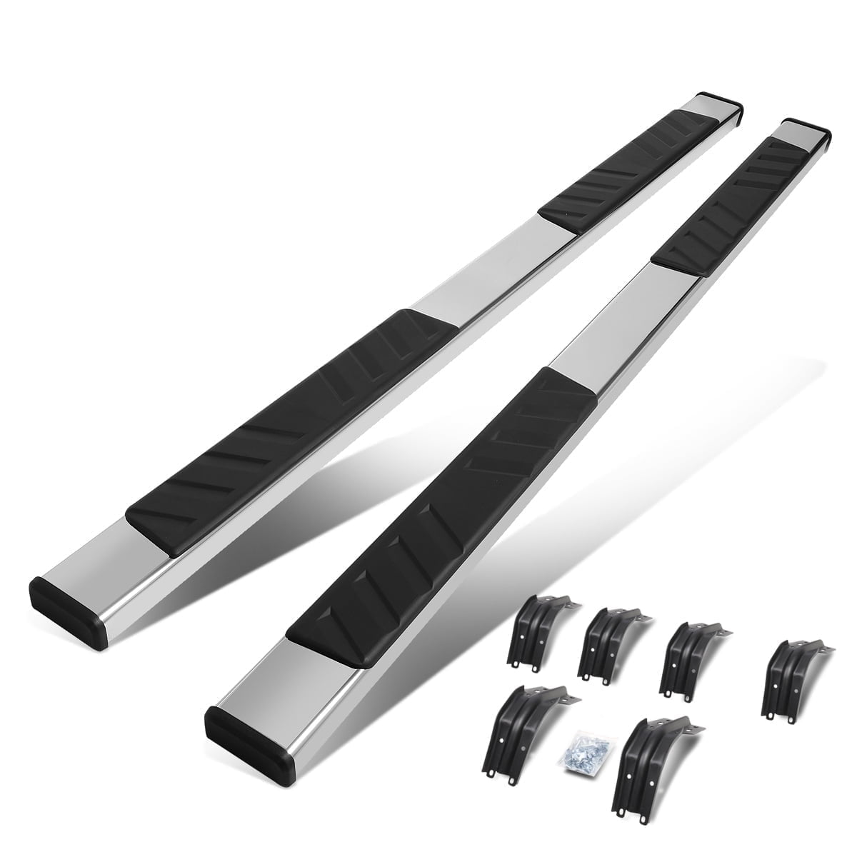 DNA Motoring 5" Chrome Side Step Nerf Bars Running Boards 1999-2016 ...
