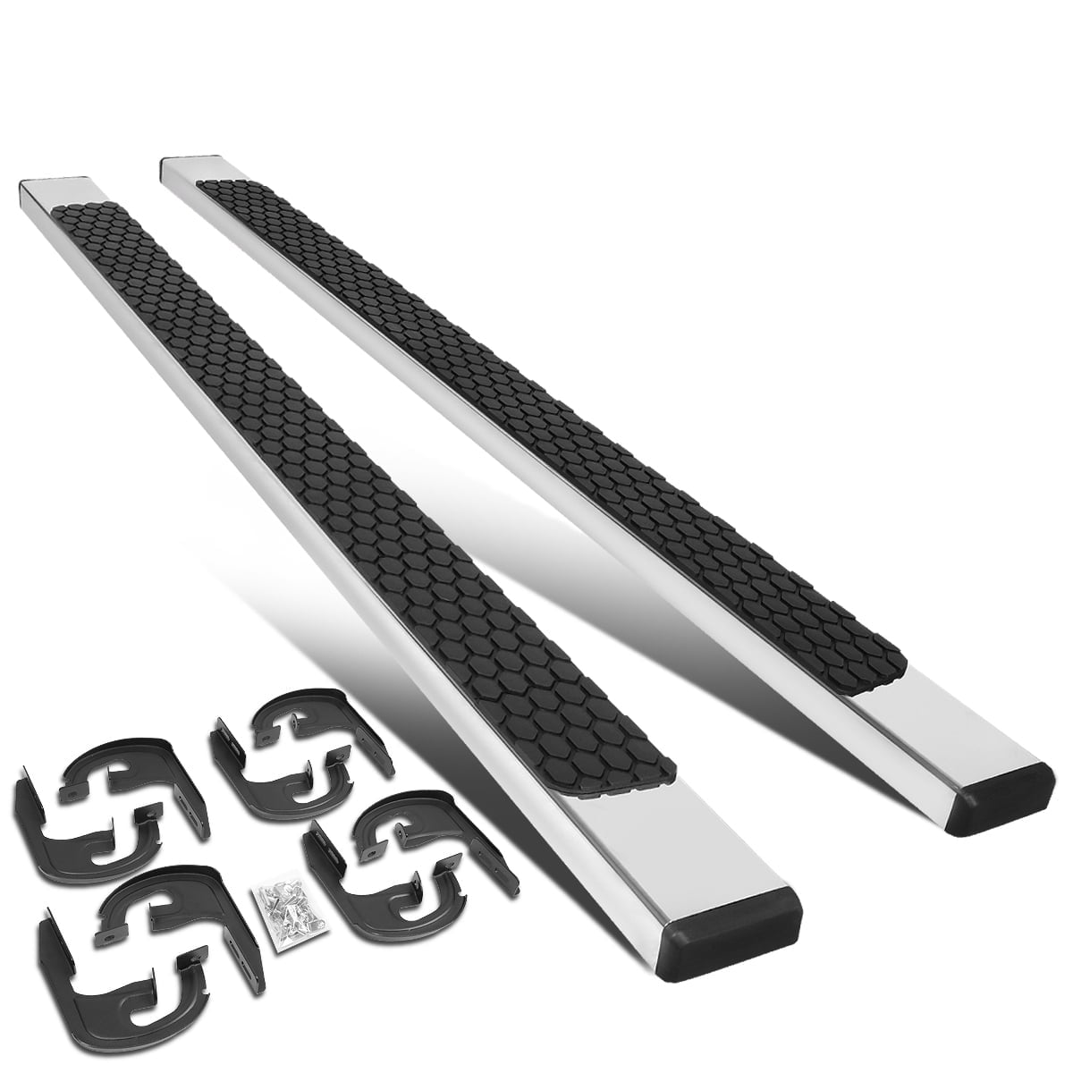 DNA Motoring 5" Chrome Side Step Nerf Bars Running Boards for 2004-2014 ...