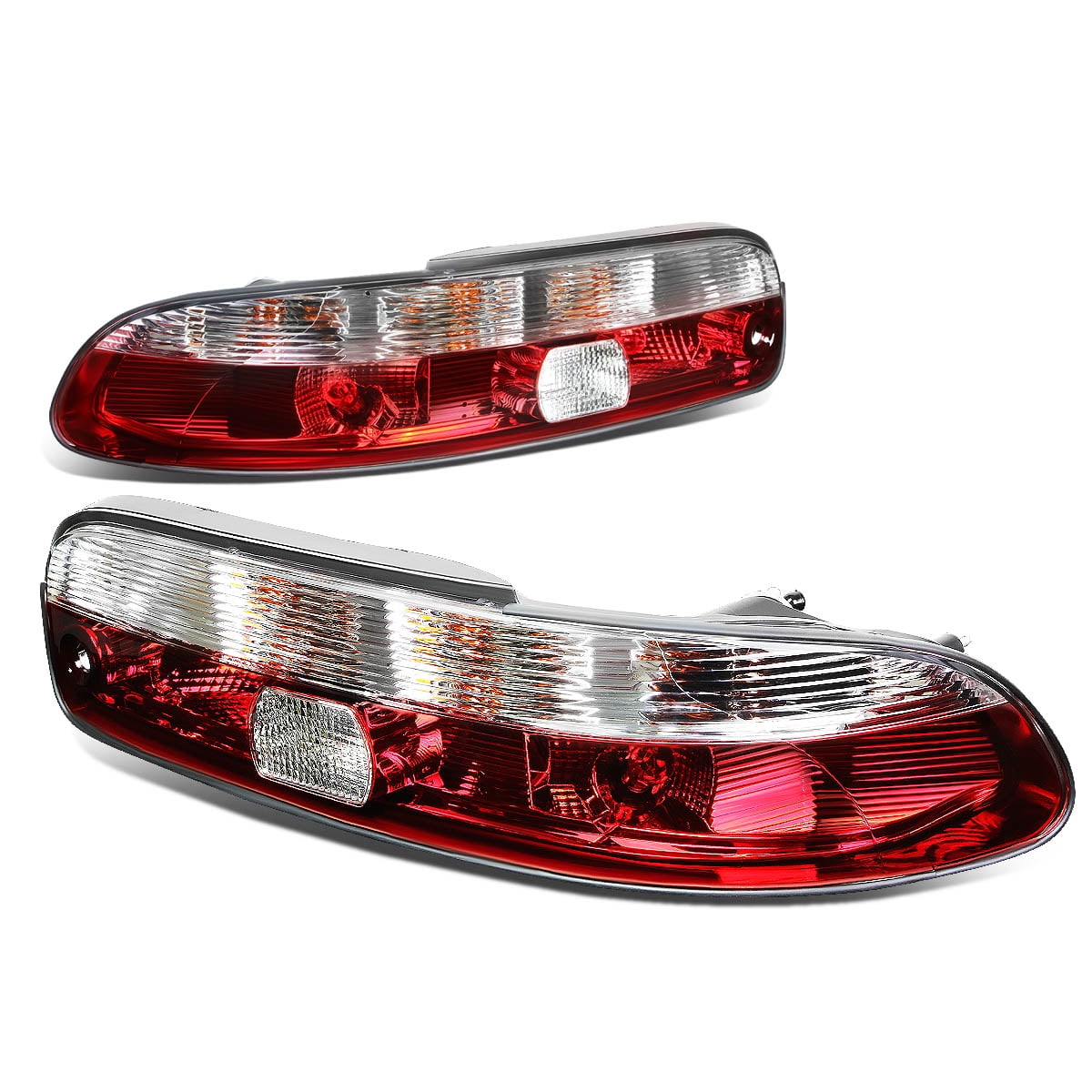 DNA Motoring TL-SC30092-RD-CL For 1992 to 2000 SC300 / SC400 Pair of ...