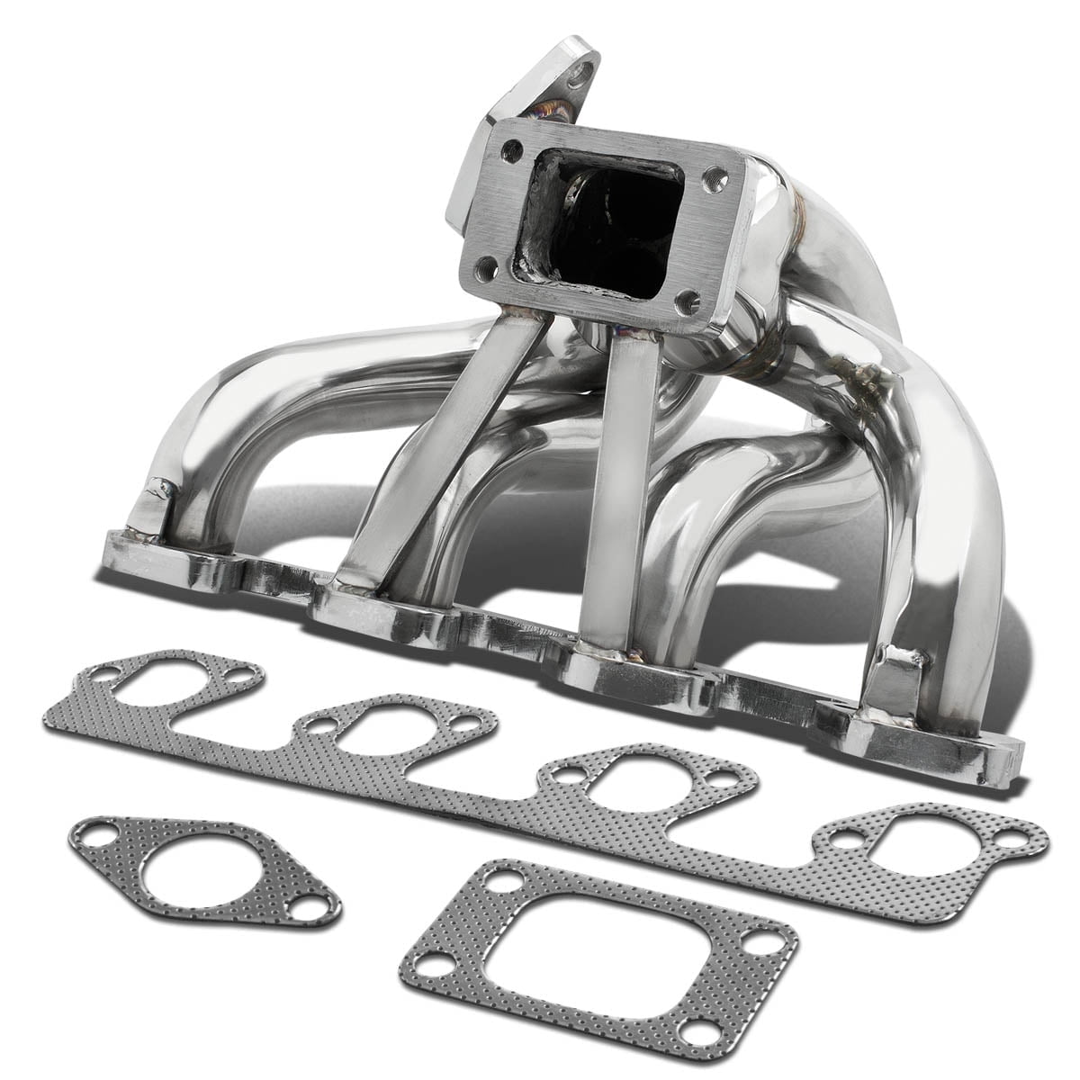 DNA Motoring Turbo Manifold TM-F23L-S-T3-38 Stainless Steel 35mm/38mm ...