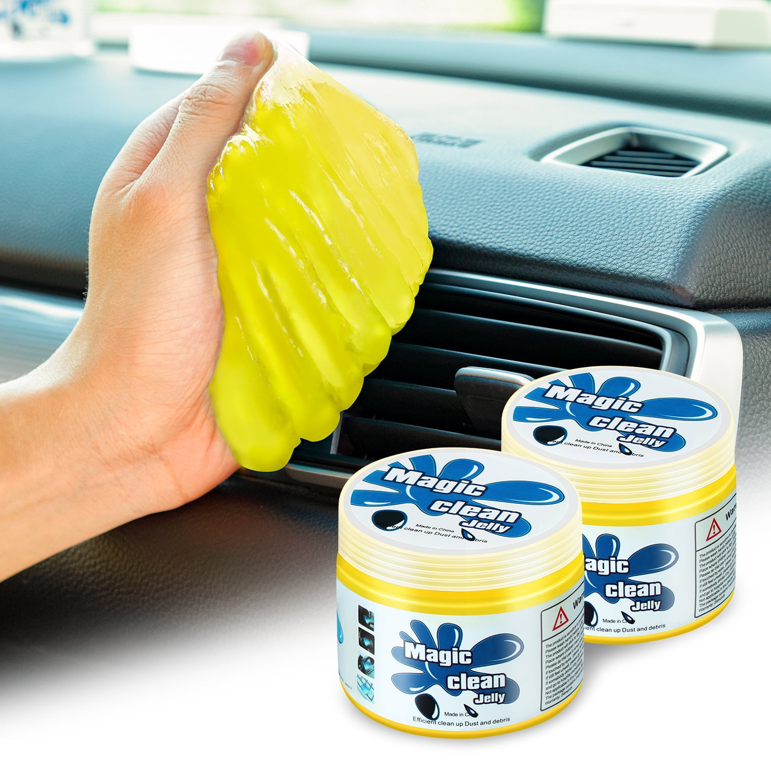 DNA Motoring TOOLS-00256 Yellow Cleaning Jelly Gel Auto Detailing Tool ...