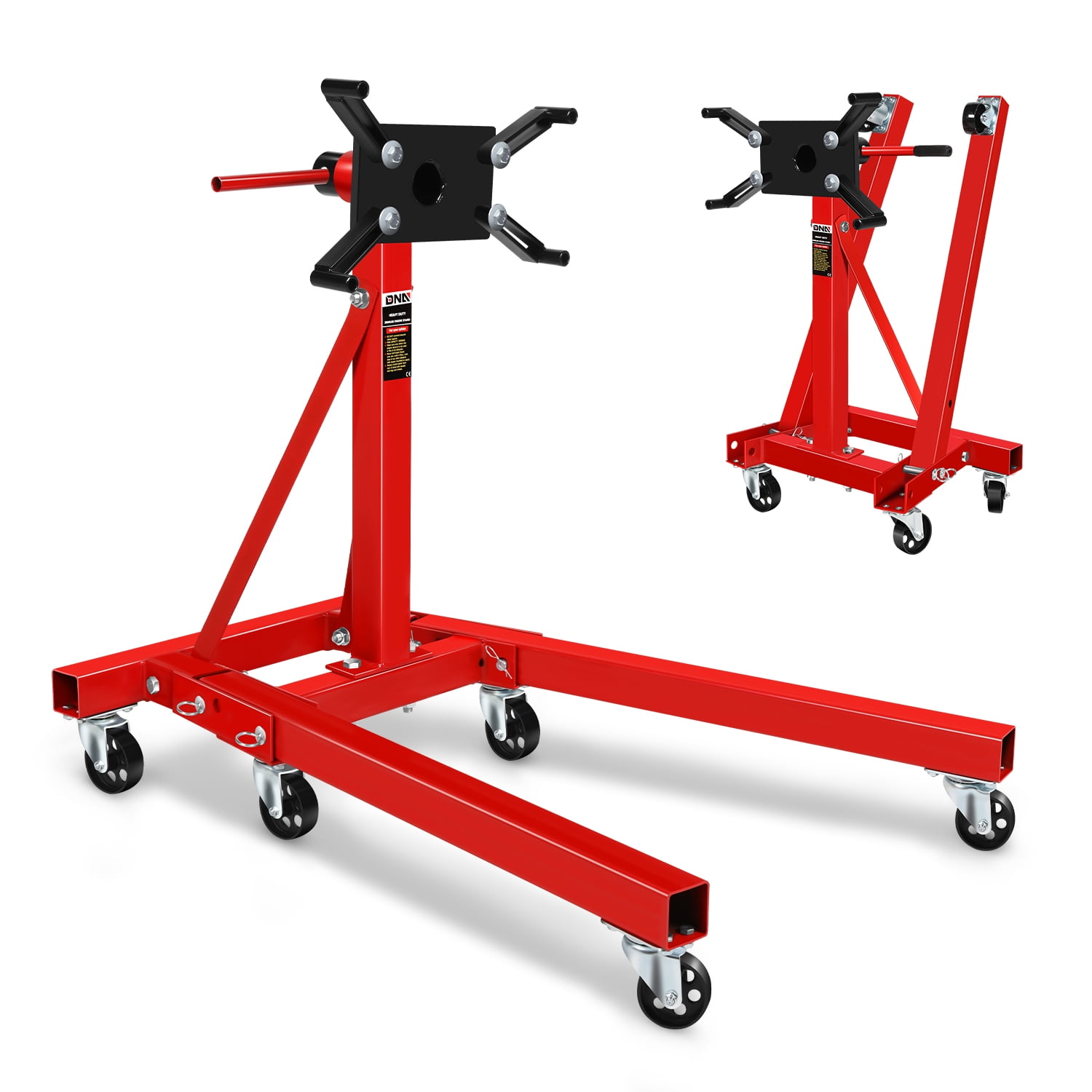 DNA Motoring TOOLS-00325 Universal 2000 LBs 360 Degree Adjuste Mounting ...