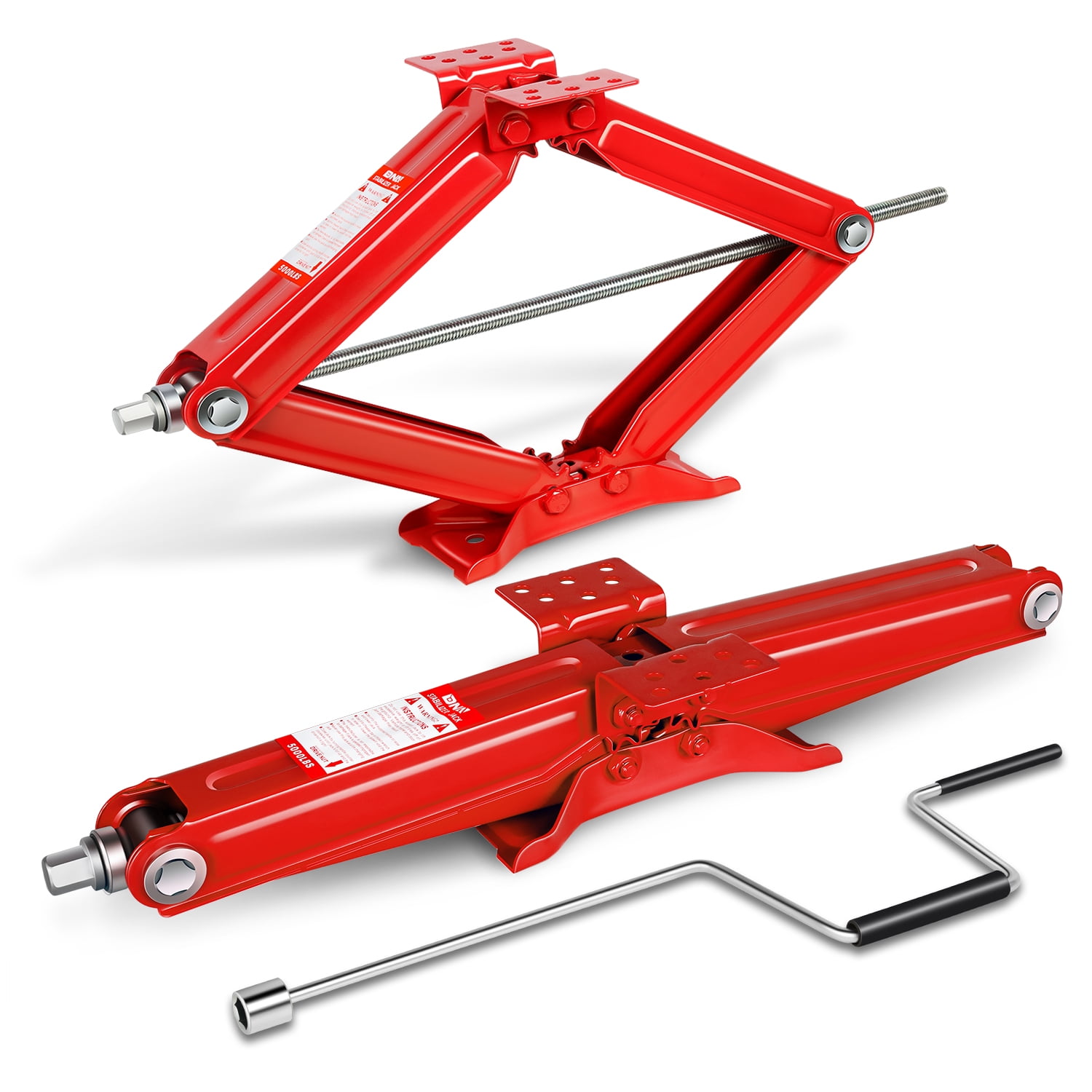 Universal Pair 2.5 Ton (5000 lbs) RV Trailer Stablizing & Leveling ...