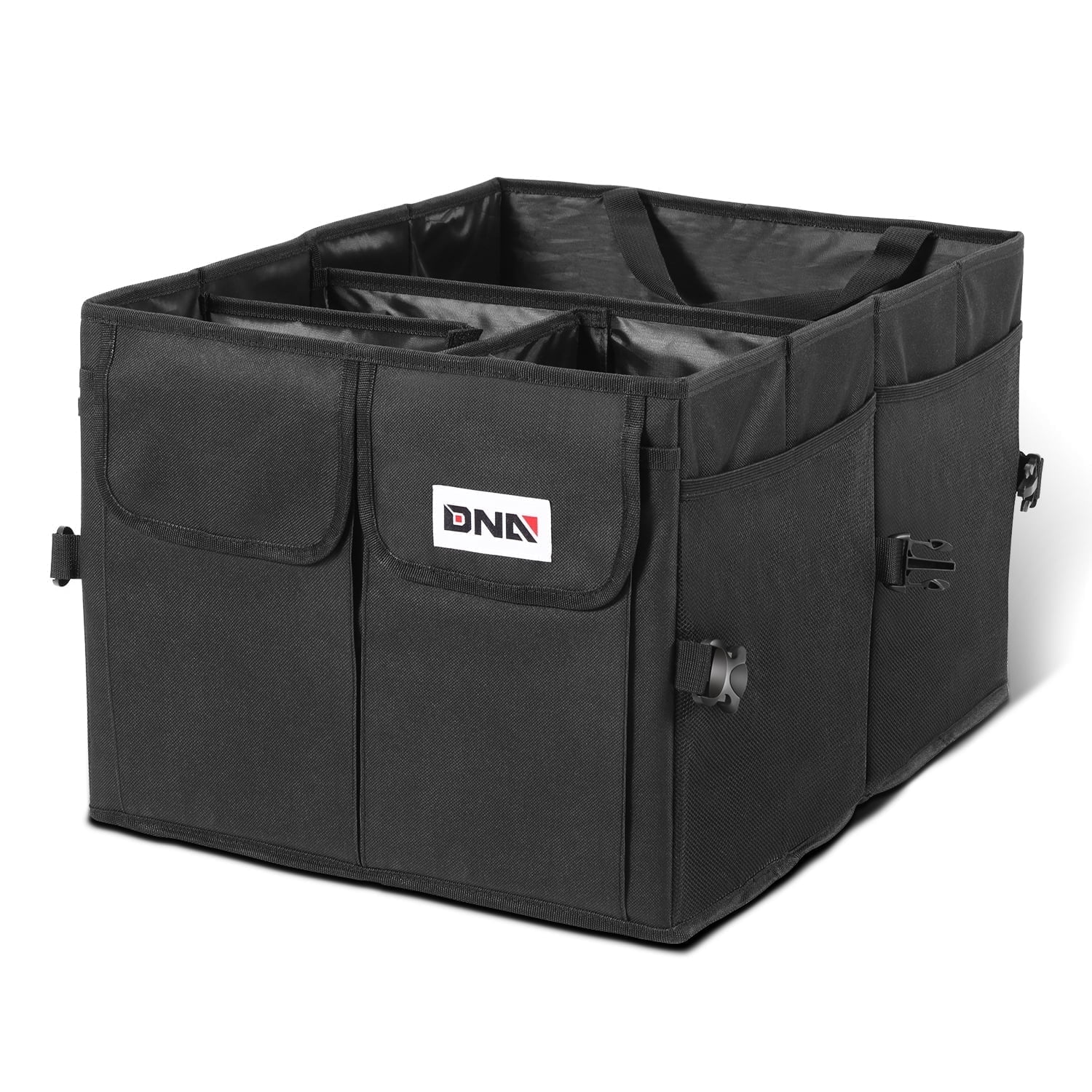 DNA Motoring 2-In-1 Car Truck Folding Collapsible Trunk Cargo Organizer ...