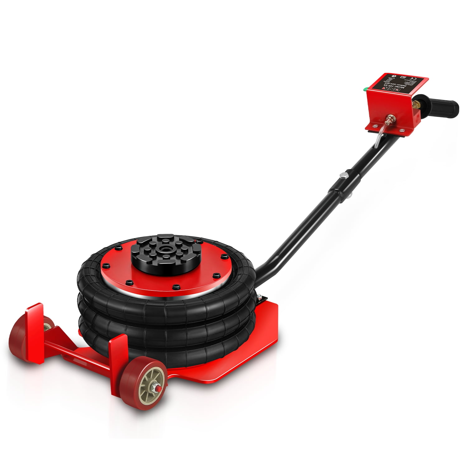 DNA Motoring Triple Bag Air Jack Long handle 3.5 Ton 7700 lbs Pneumatic ...