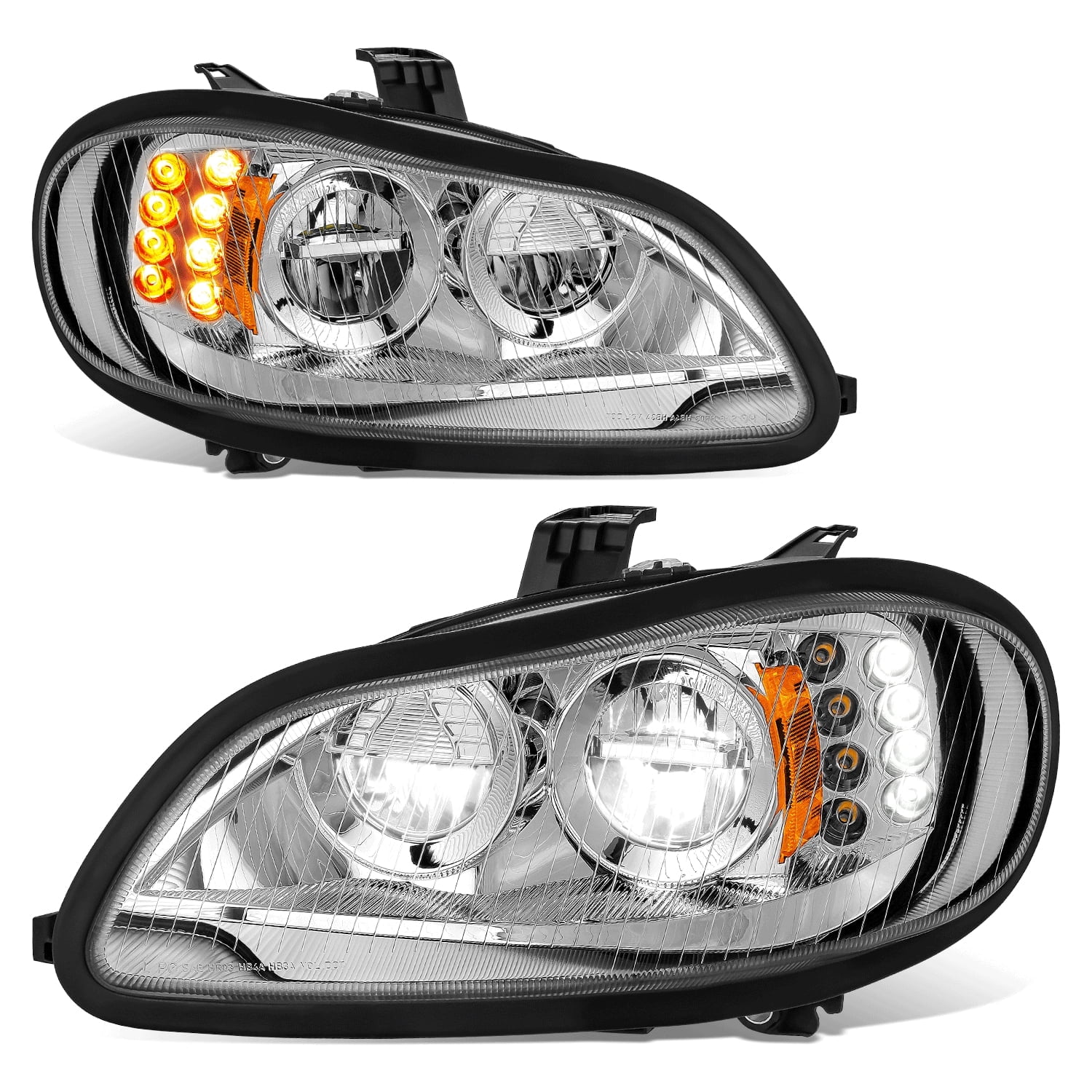 DNA Motoring for 03-18 Freightliner M2 106 112 Full High Power LED ...