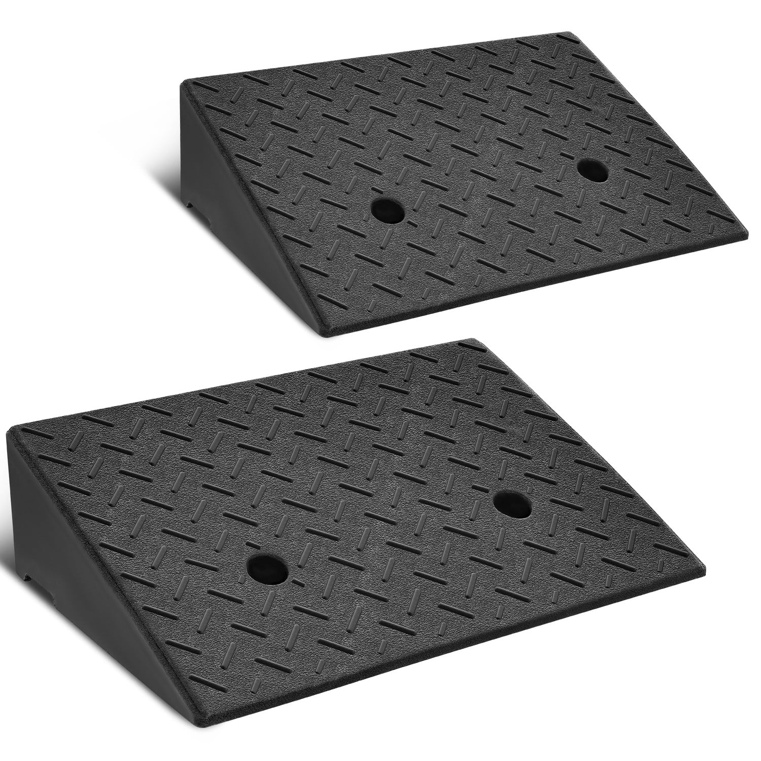 DNA Motoring for Warehouse Wheelchair Cars 4.3" Rise Rubber Driveway ...