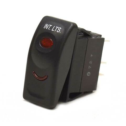 DNA On/Off Boat Rocker Switch | Interior Lights 4 Spade Illuminated ...