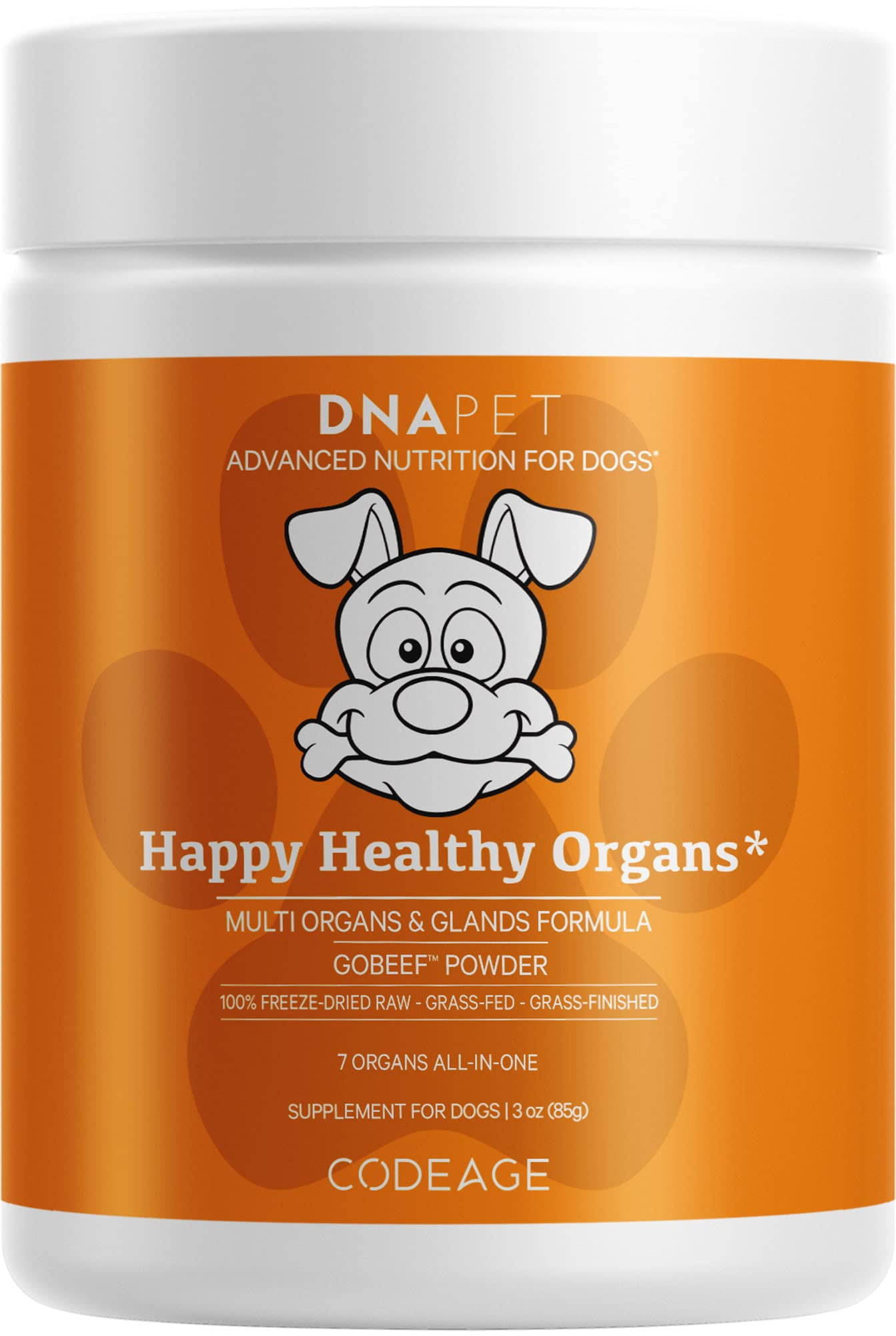 DNA PET Happy Healthy DPF11 Organs & Glands Supplement for Freeze-Dried ...
