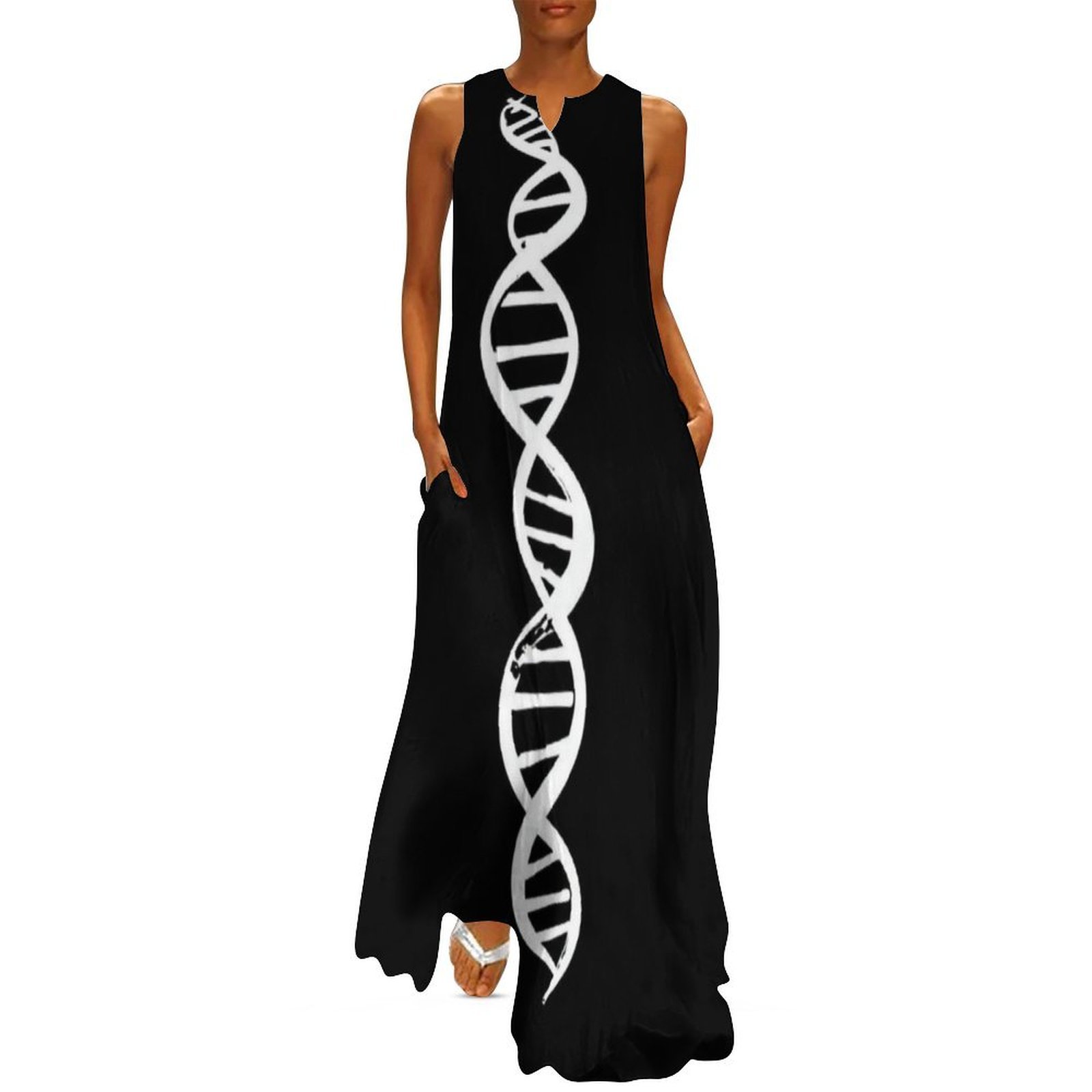 DNA Strand Long Dress dress women summer dress for women woman luxury ...