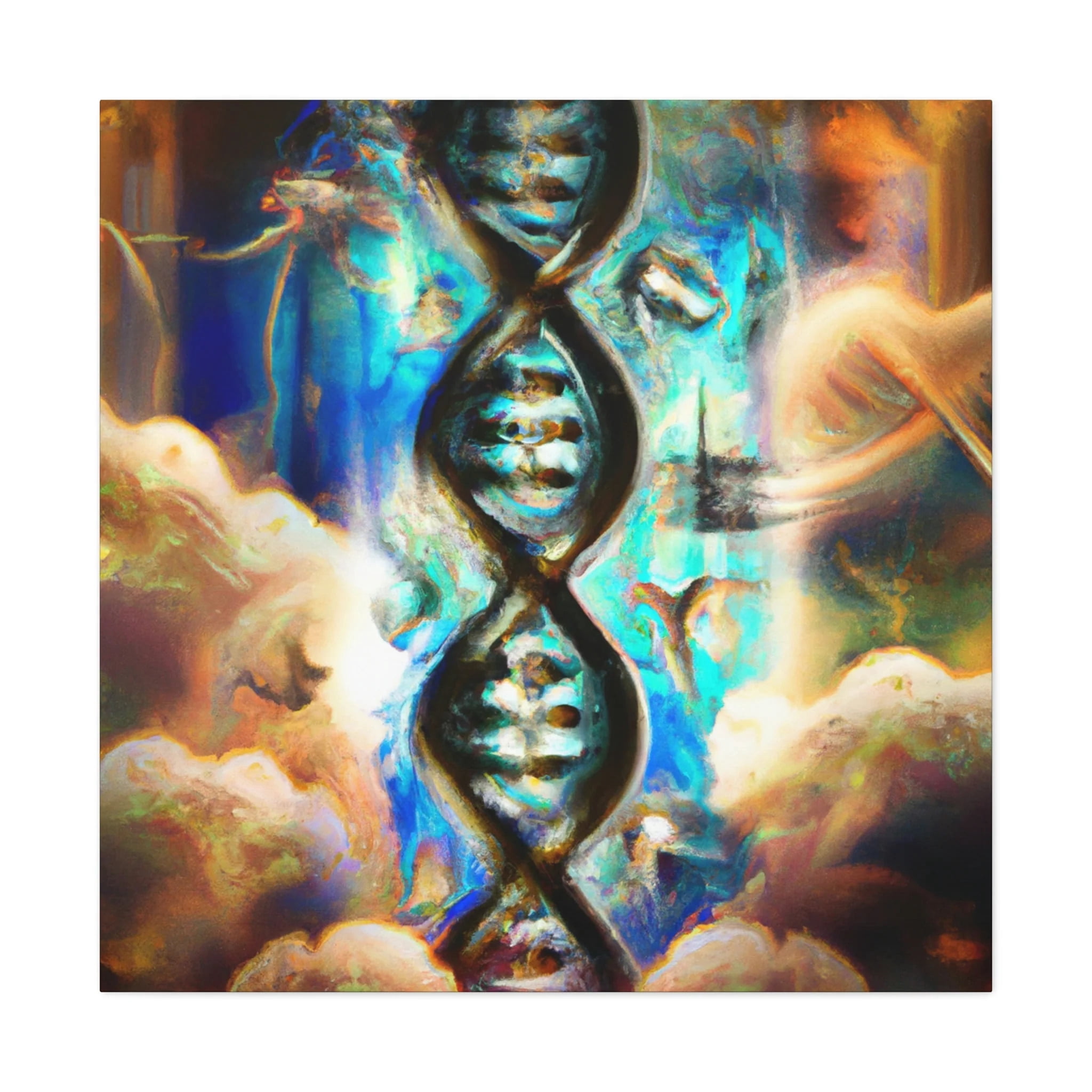 DNA Strands Majestic - Canvas - Walmart.com
