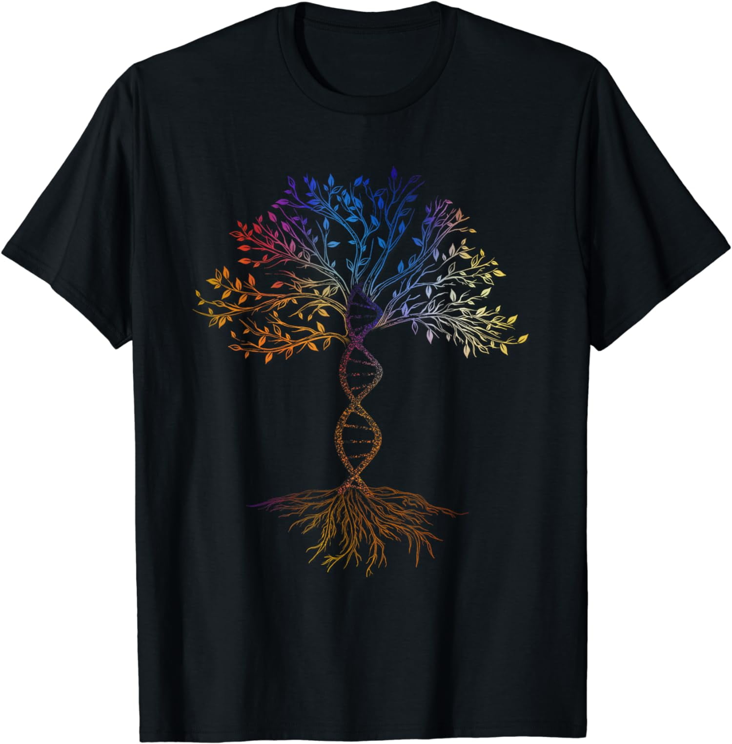 DNA Tree Of Life - Science - Earth Day - Genetics Biologist T-Shirt ...