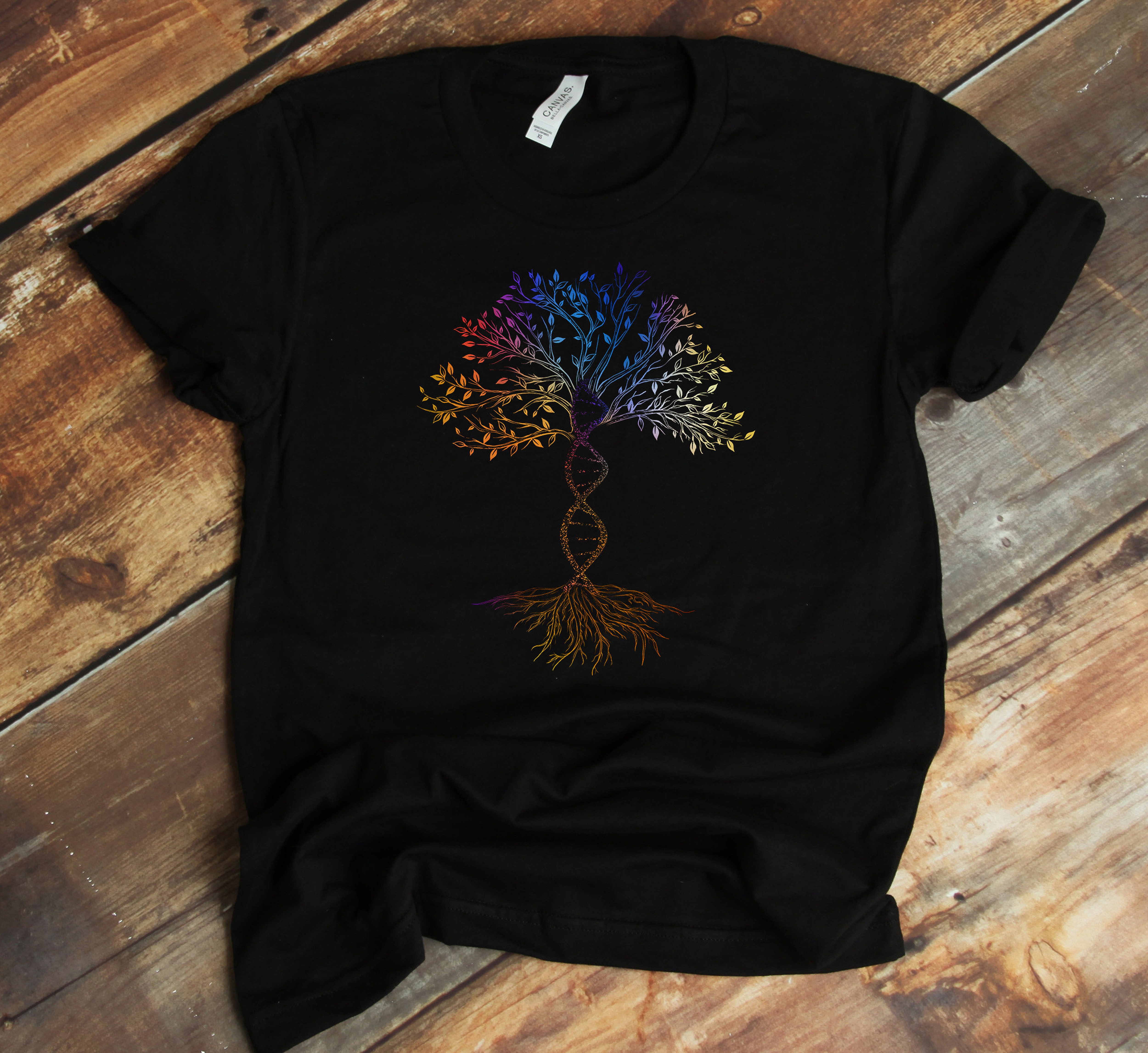 DNA Tree Of Life T-Shirt - Science - Earth Day - Genetics Biologist ...