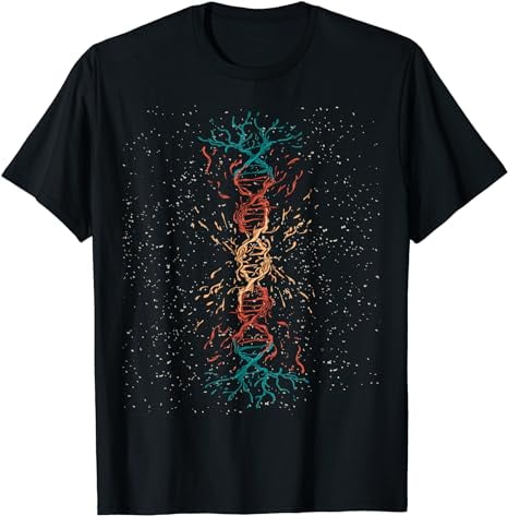 DNA Tree Science Genetics DNA T-Shirt - Walmart.com