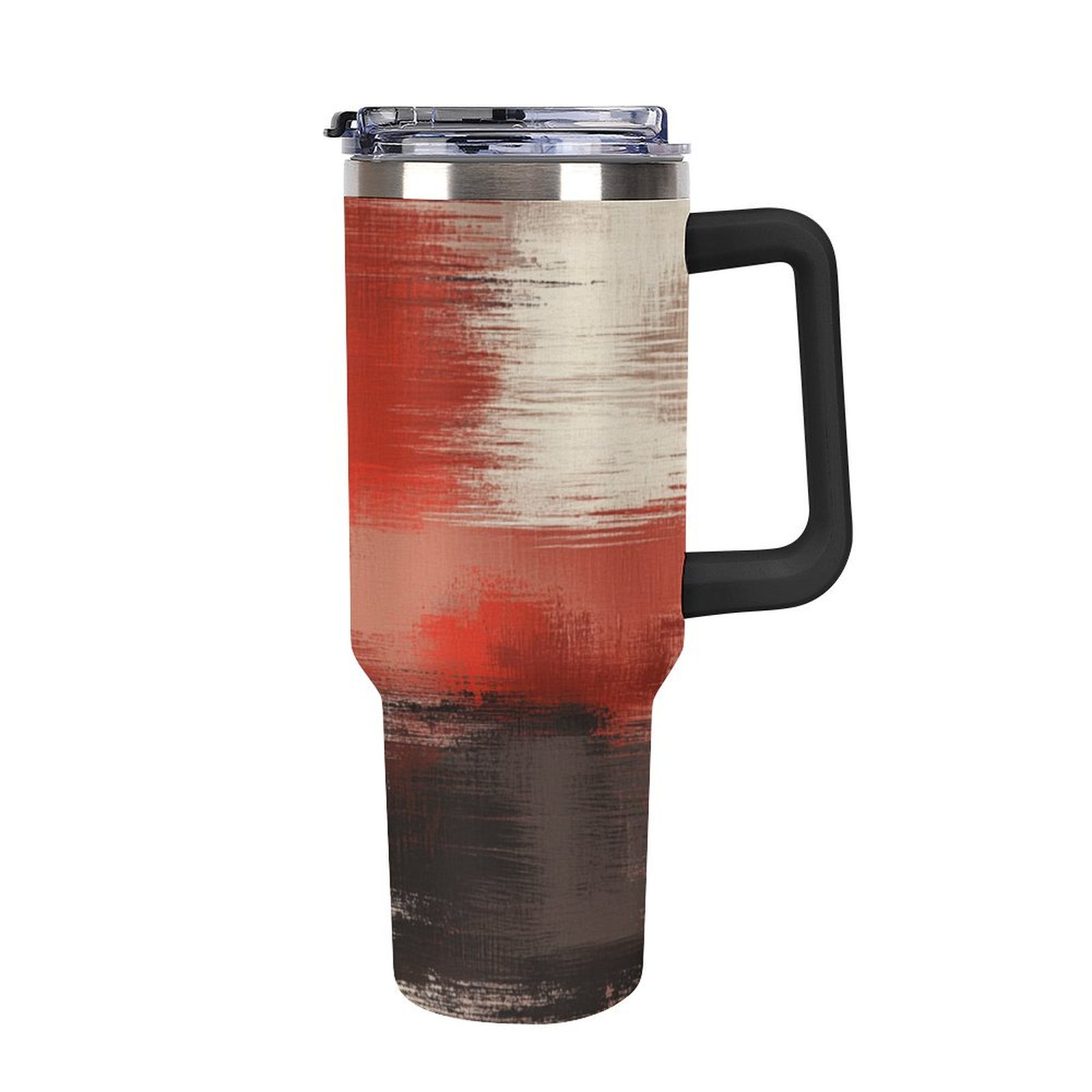 DNAGSB Warm Red And Taupe 460 Tumbler 40 OZ, Stainless Steel Vacuum ...