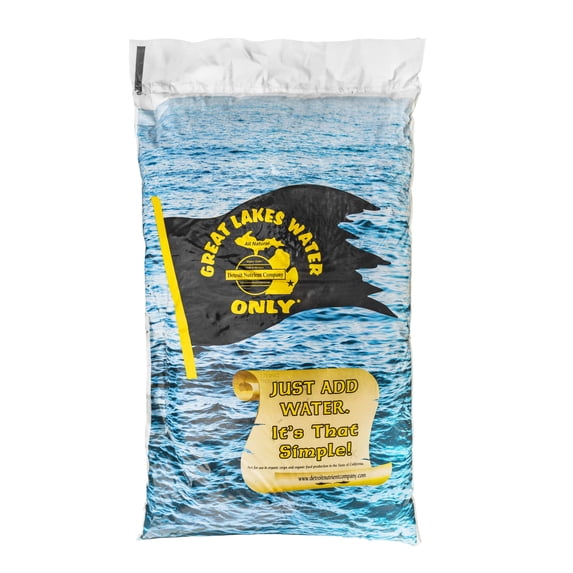 DNC Great Lakes All Natural Water Only Potting Soil, 1 Cubic Foot Bag ...