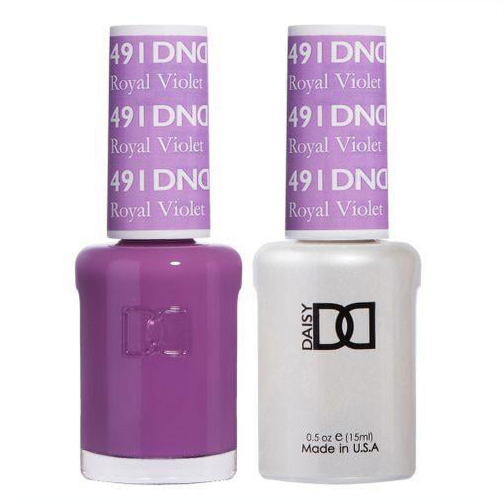 DND 491 Royal Violet Gel & Matching Polish Set - DND Gel & Lacquer ...
