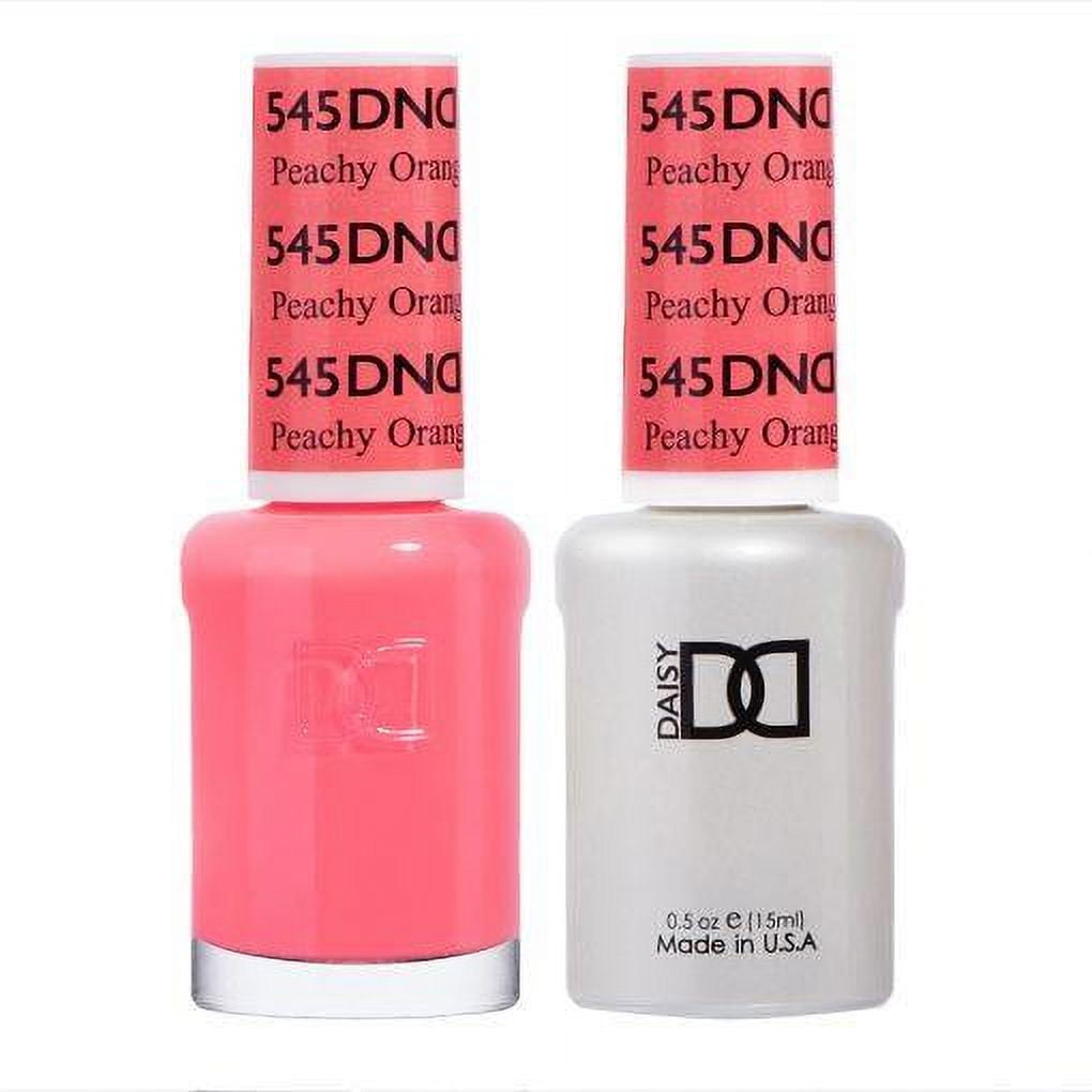 DND 545 Peachy Orange Gel & Matching Polish Set - DND Gel & Lacquer ...