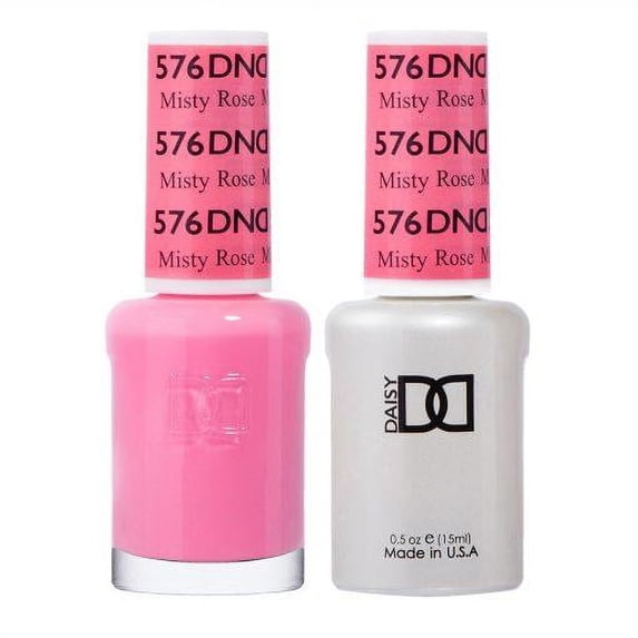 DND 576 Misty Rose Gel & Matching Polish Set - DND Gel & Lacquer ...