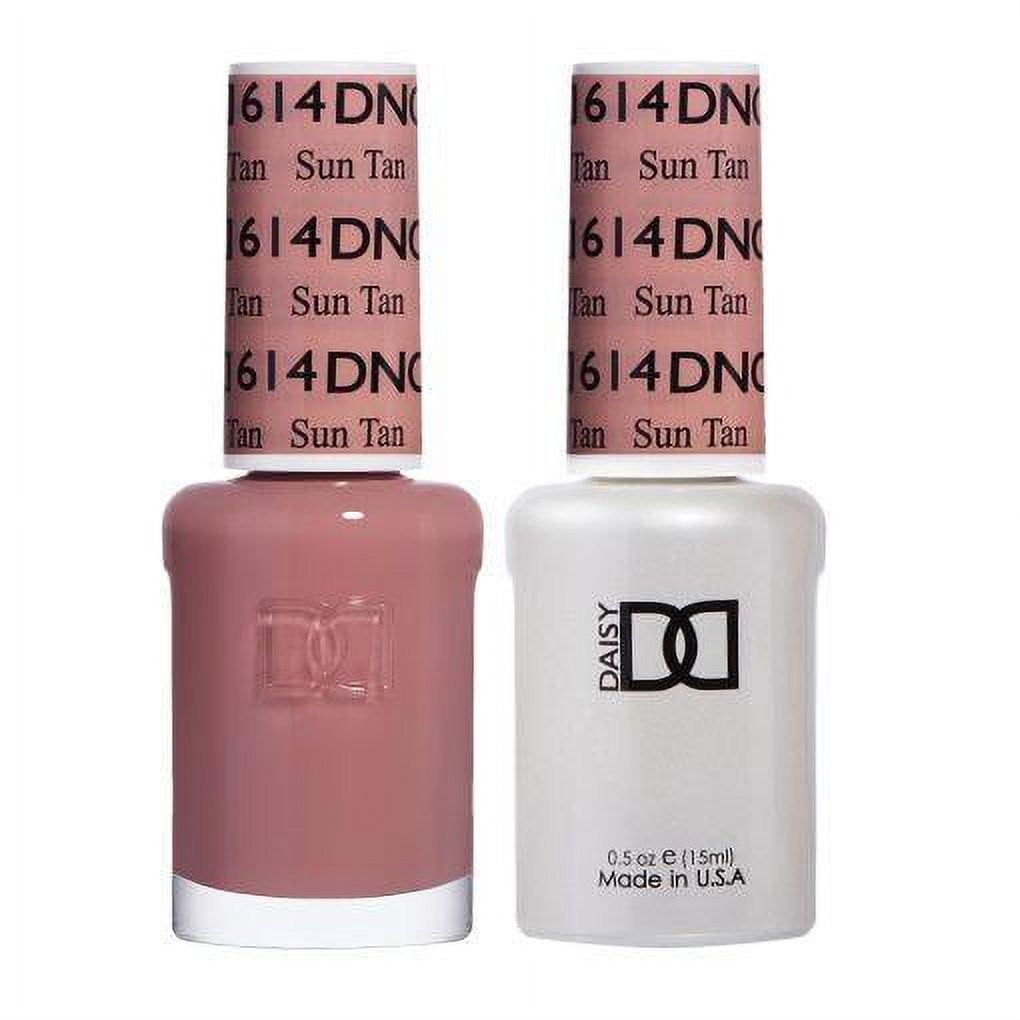 DND 614 Sun Tan Gel & Matching Polish Set - DND Gel & Lacquer - Walmart.com