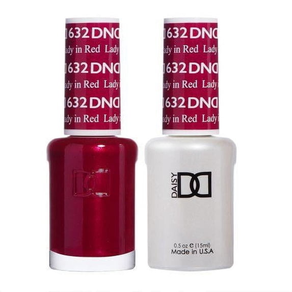 DND 632 Lady In Red Gel & Matching Polish Set - DND Gel & Lacquer ...