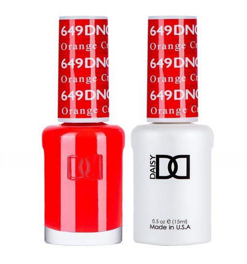 DND 649 Orange Creamsicle Gel & Matching Polish Set - DND Gel & Lacquer ...