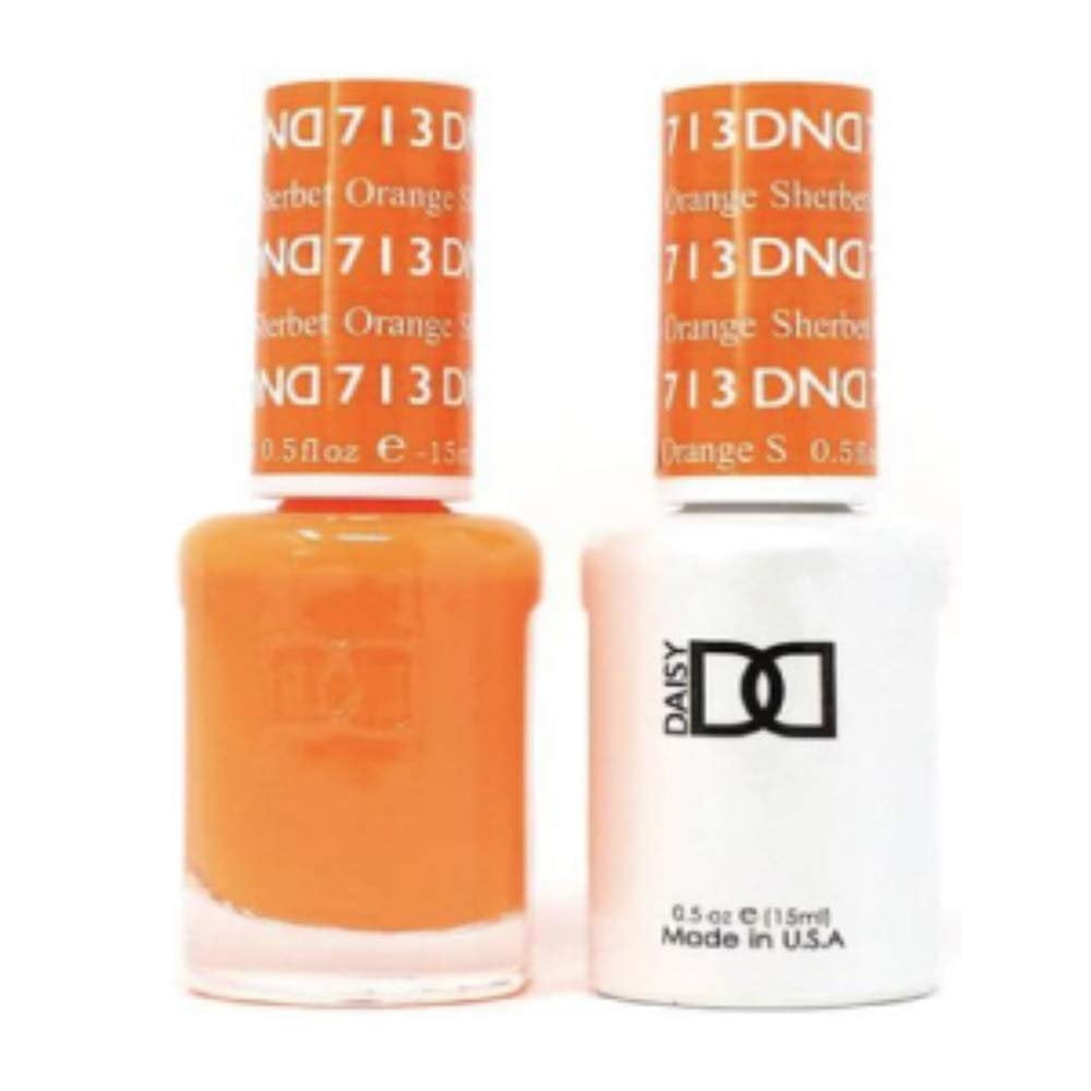 DND 713 ORANGE SHERBET Gel & Matching Polish Set - DND Gel & Lacquer ...