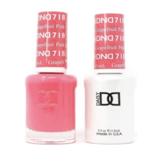 DND 718 PINK GRAPEFRUIT Gel & Matching Polish Set - DND Gel & Lacquer ...