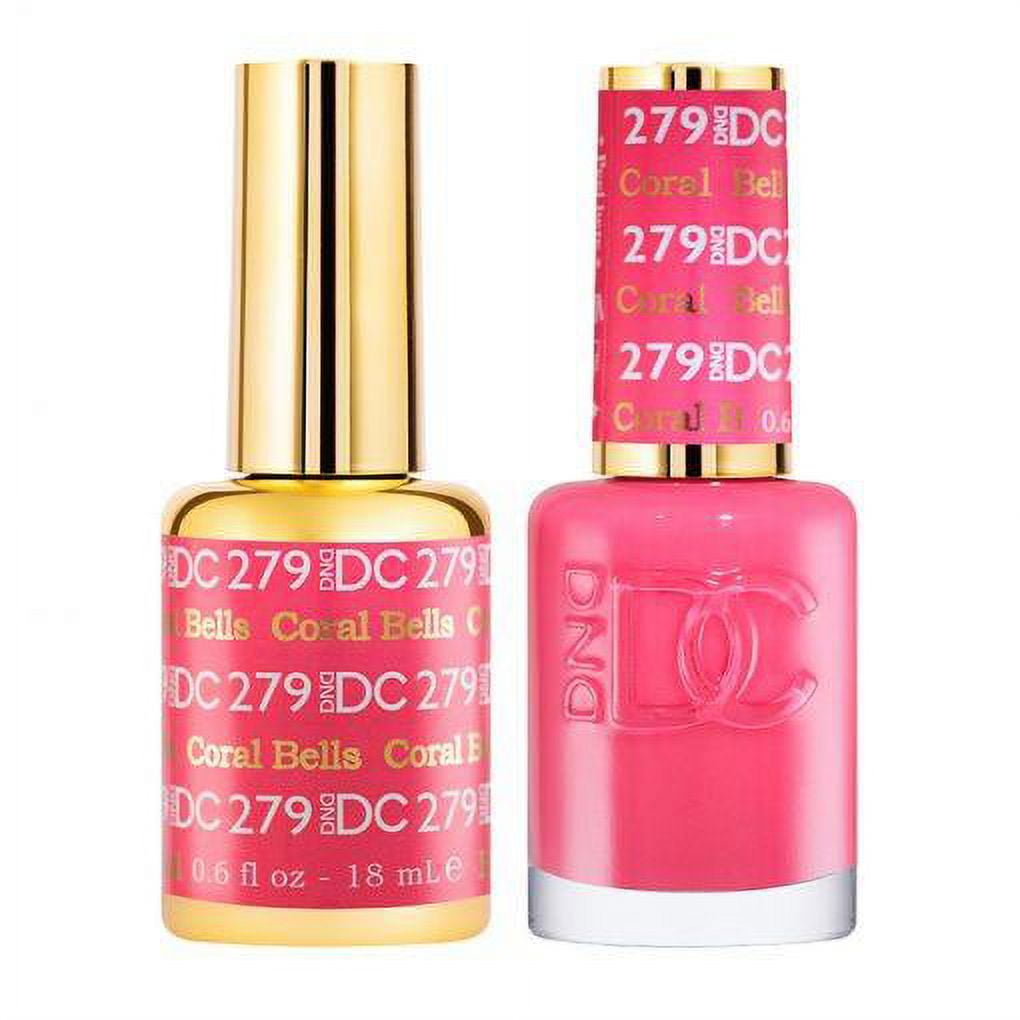 DND DC 279 Coral Bells Gel & Matching Polish Set - DND DC Gel & Lacquer ...