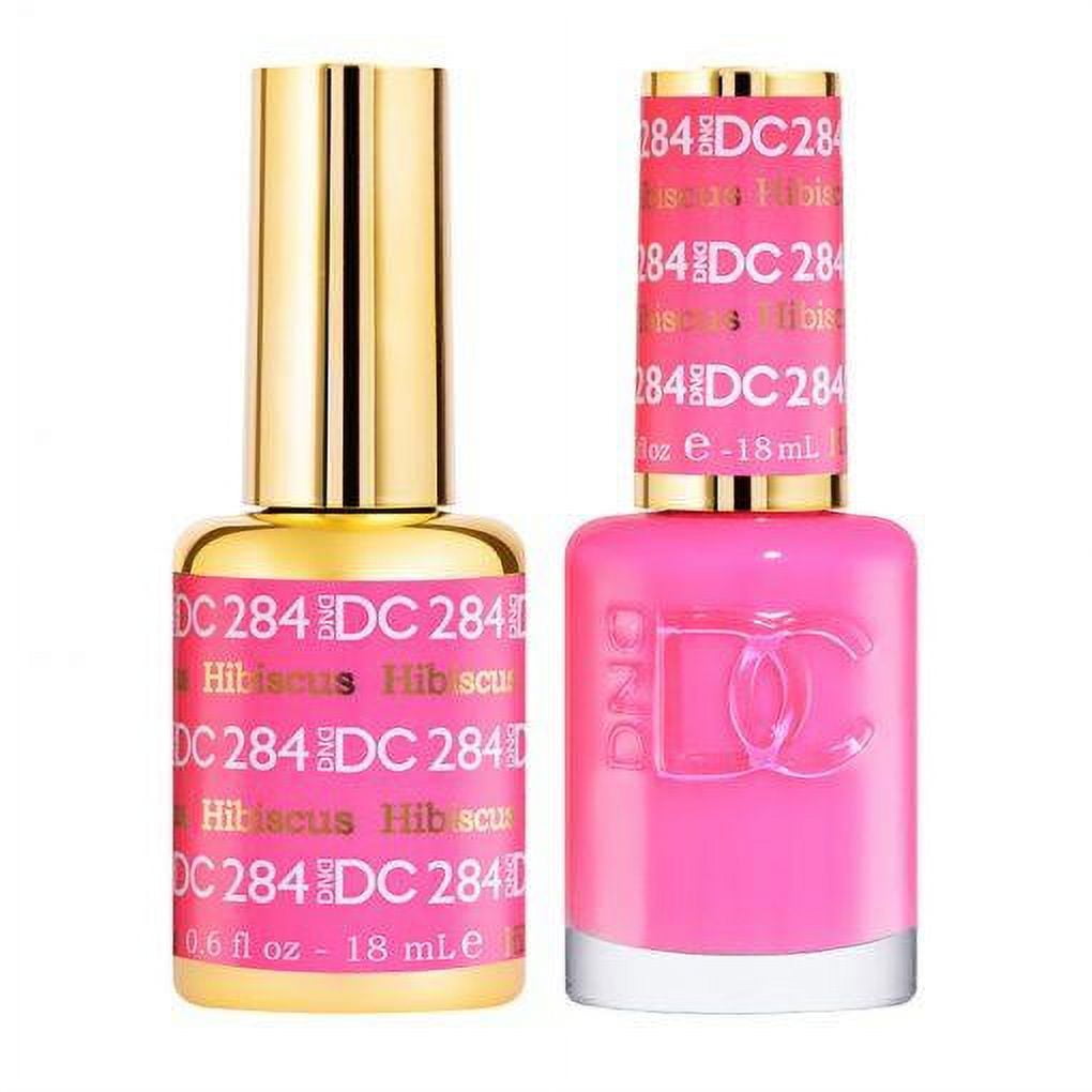 DND DC 284 Hibiscus Gel & Matching Polish Set - DND DC Gel & Lacquer ...